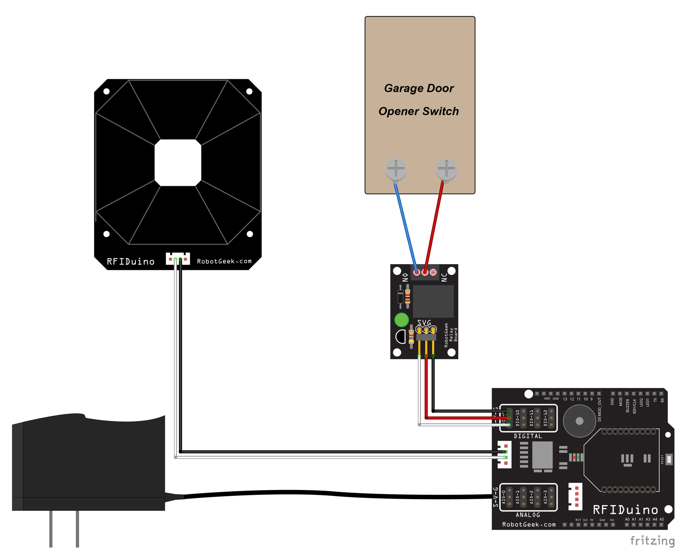 Arduino RFID Garage Door Opener : 6 Steps - Instructables
