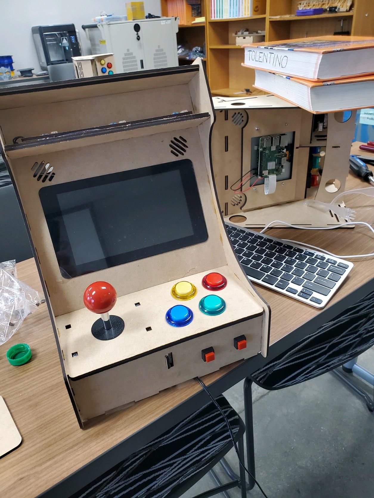 Mini Pi-Powered Arcade Machine : 12 Steps (with Pictures) - Instructables