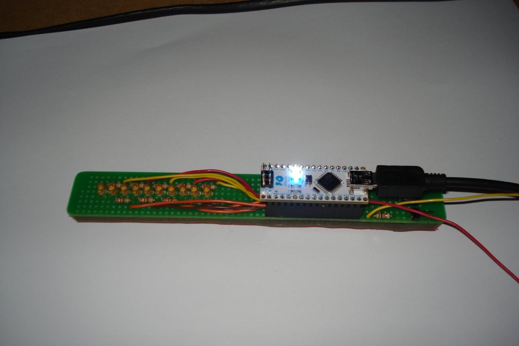Arduino Propeller Message Display Pov 5 Steps With Pictures Instructables