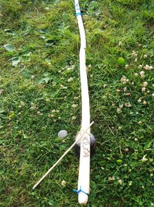 Make and Play a Berimbau (Brazilian Music Bow Instrument) on a Campsite ...