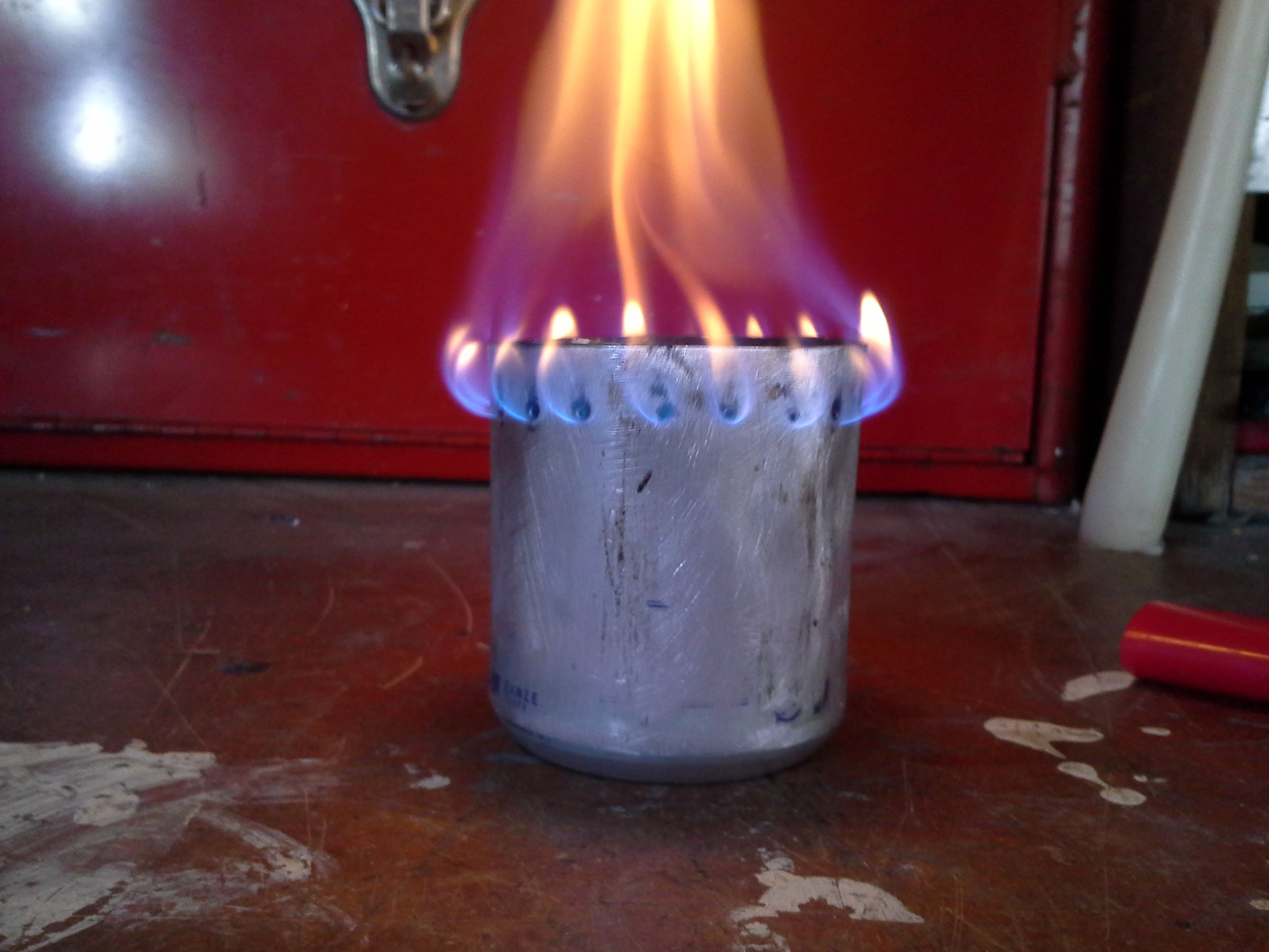Aluminum Bottle Alcohol Stove : 5 Steps - Instructables