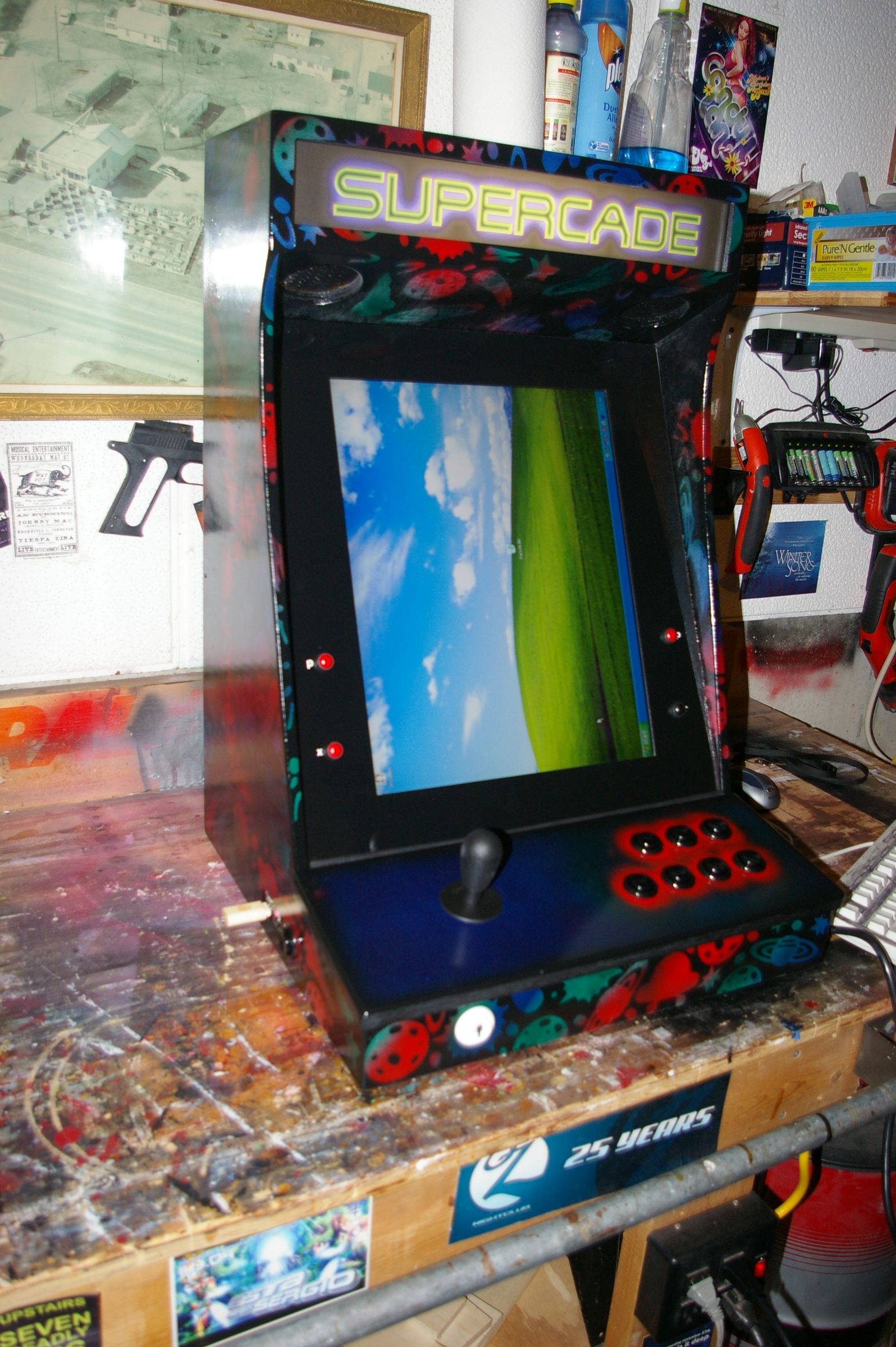 Supercade - How to Design and Build a Bar Top MAME Arcade : 15 Steps ...
