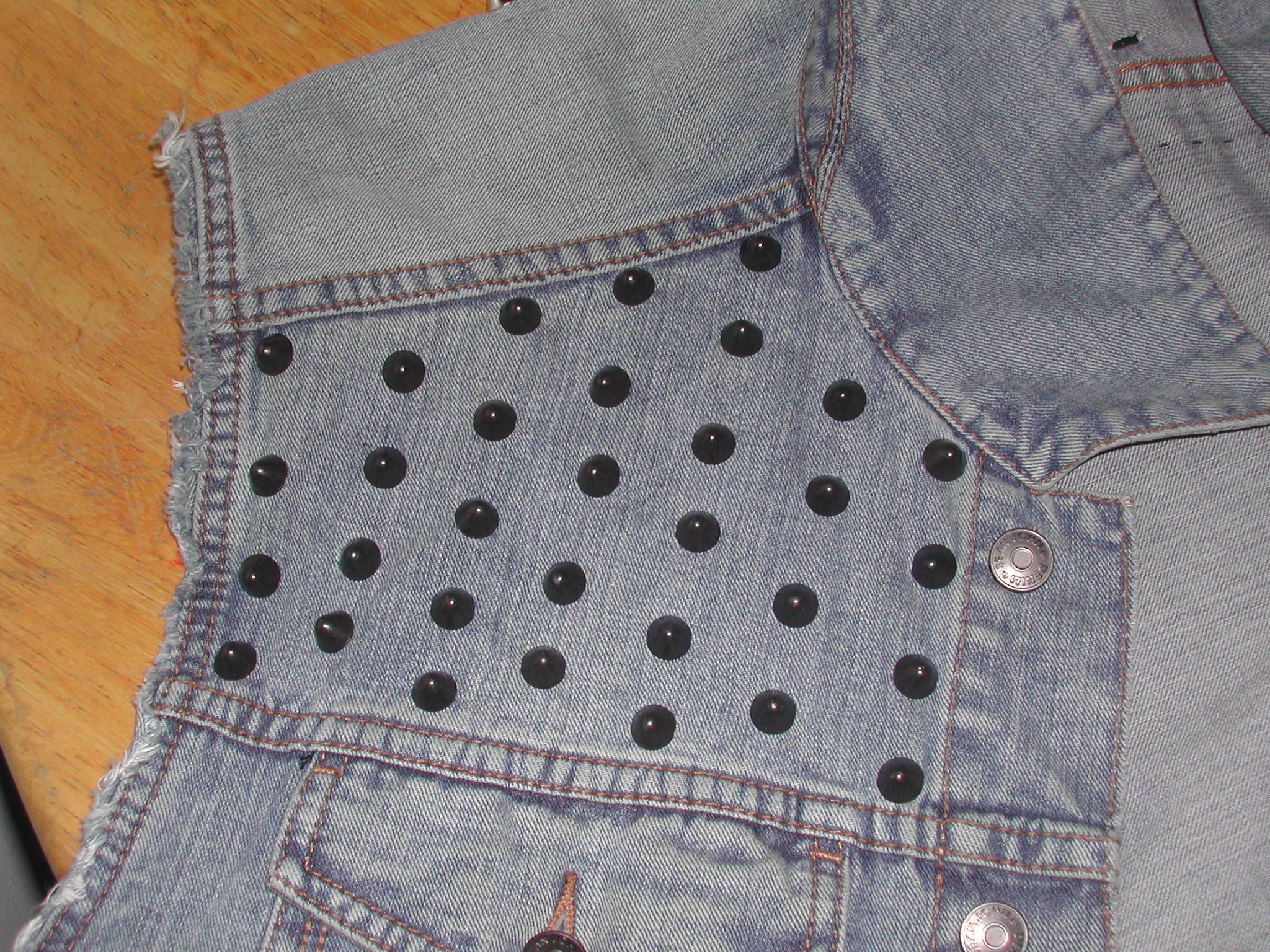 How to Add Studs to Clothing : 5 Steps - Instructables