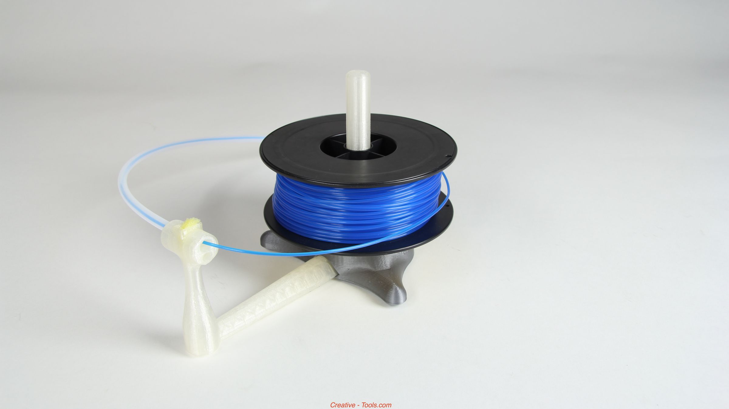 Universal Stand-alone Filament Spool Holder (Fully 3D-printable) : 11 ...