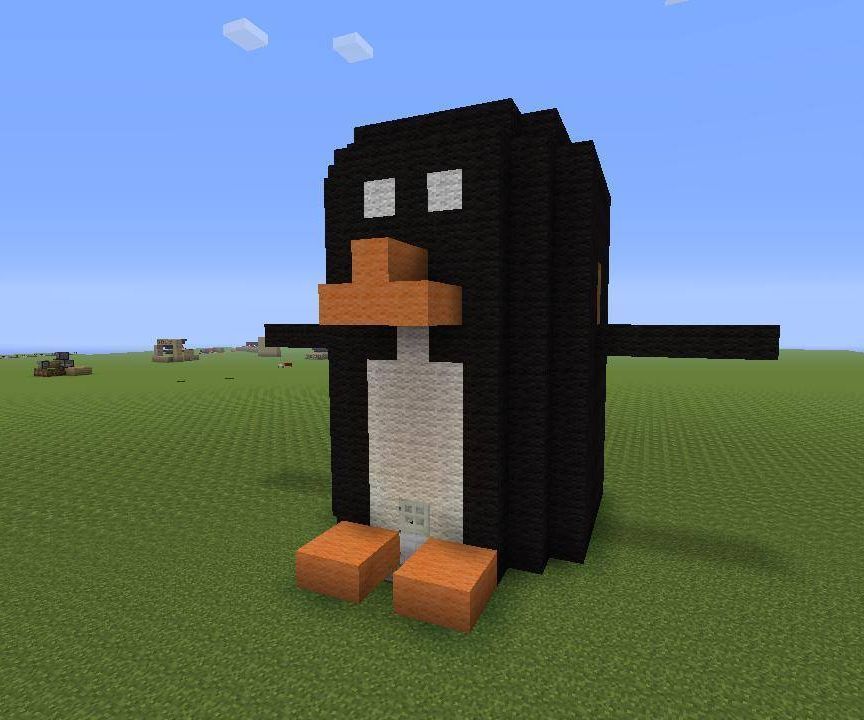 Minecraft Penguin House : 11 Steps - Instructables