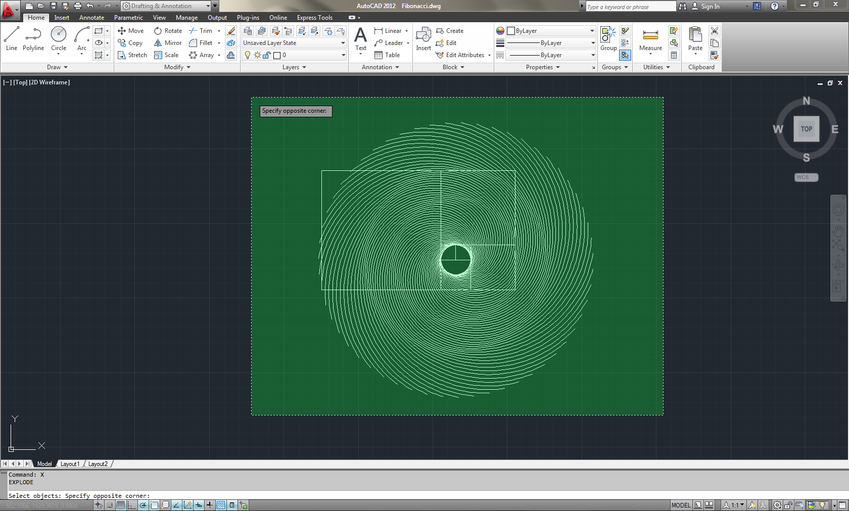 Fibonacci Sequence AutoCad - Instructables