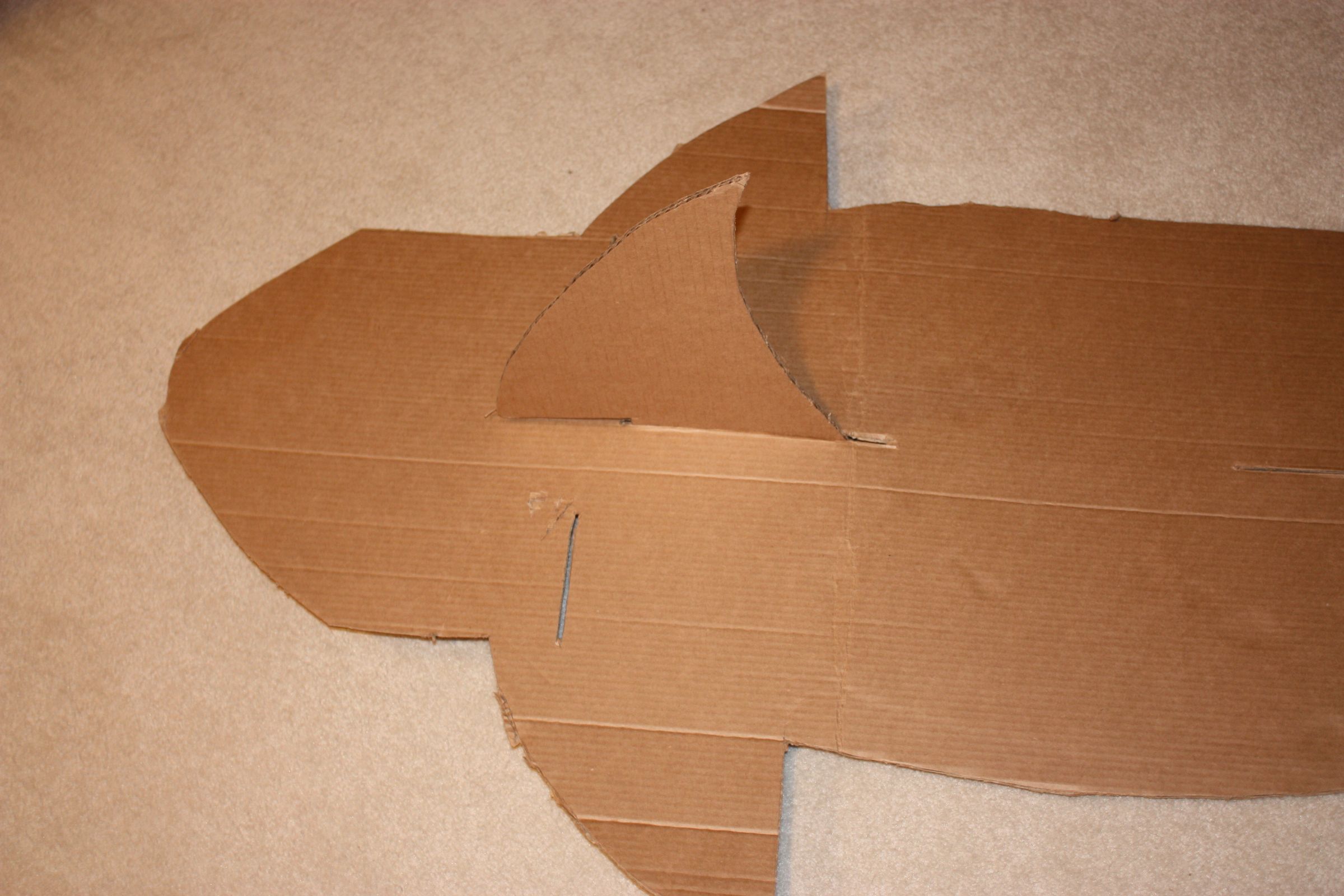 Making of a Cardboard Shark : 8 Steps - Instructables