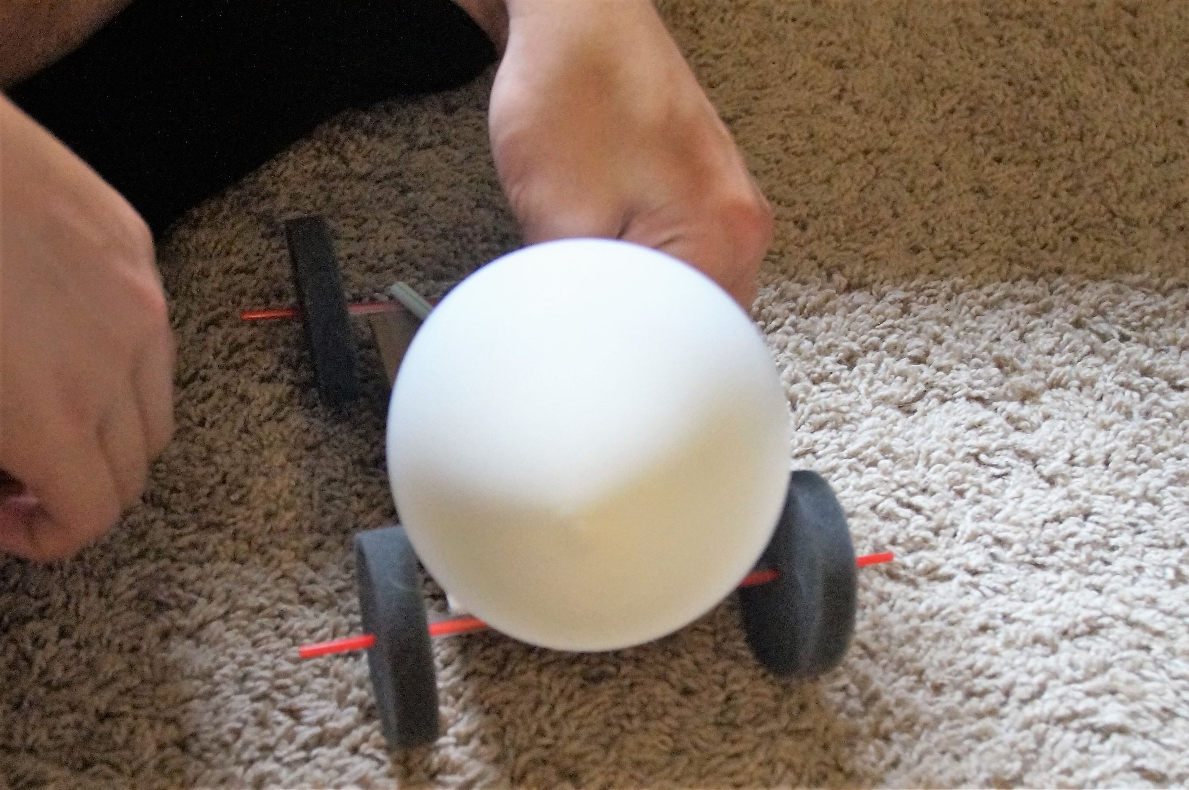 Balloon Rocket Cars : 9 Steps (with Pictures) - Instructables