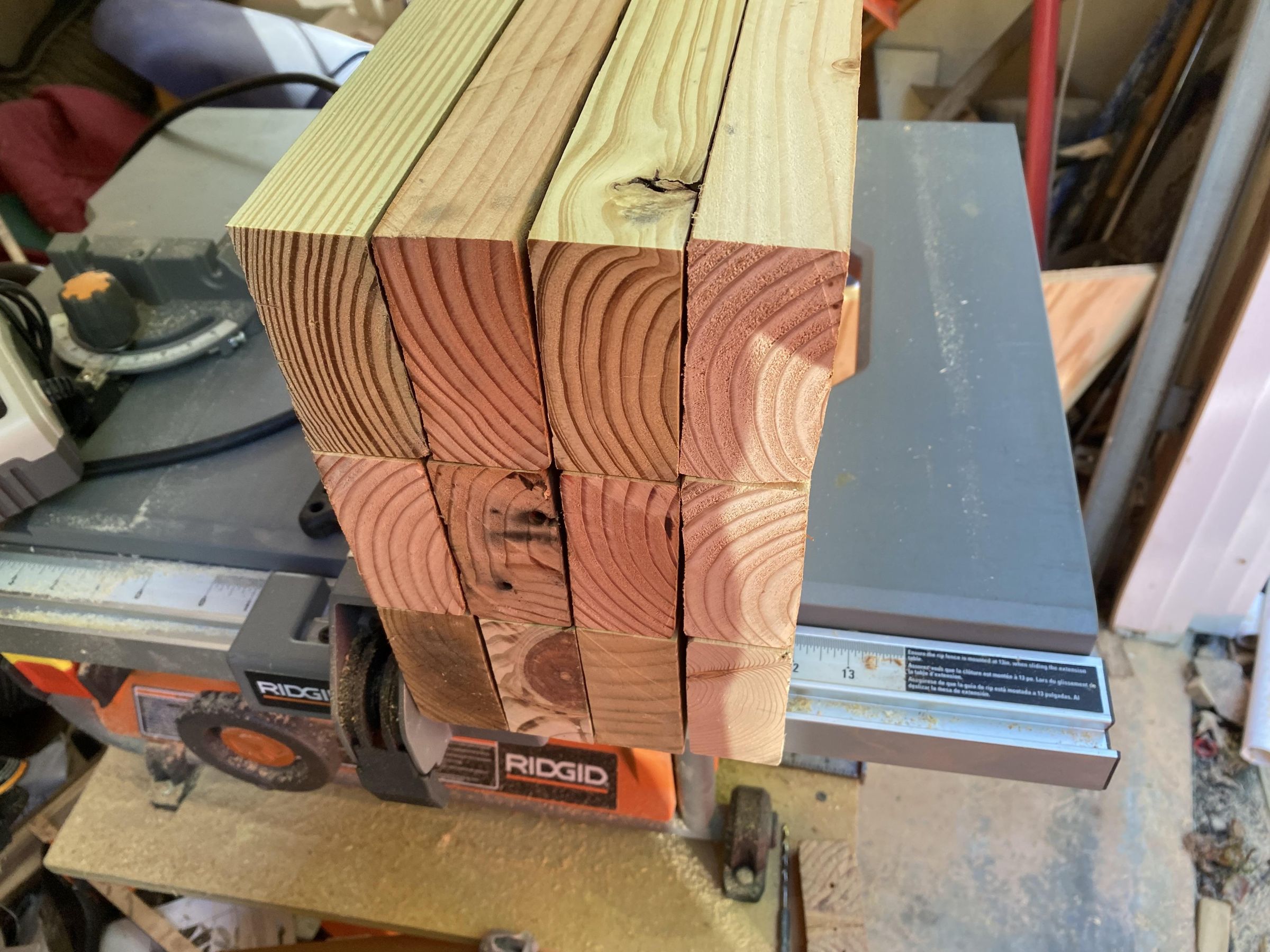 Mobile Table Saw Stand With Storage Drawers and Folding Outfeed Table ...