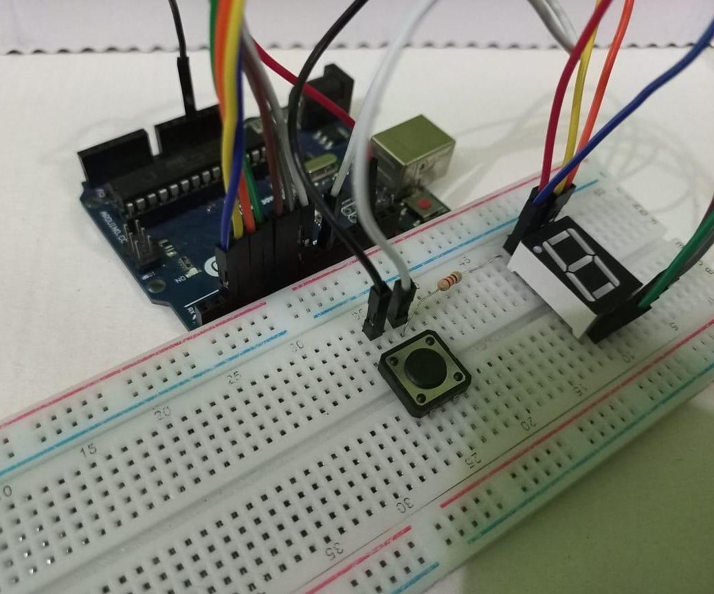 Digital Dice Using Arduino (Step by Step) : 3 Steps - Instructables