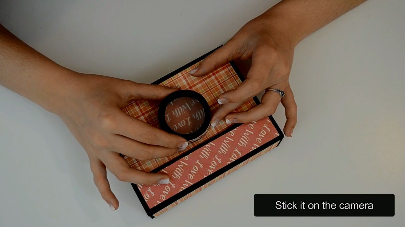 How to Make a Scrapbook Album in a Camera Box | DIY Photo Album | Gift ...