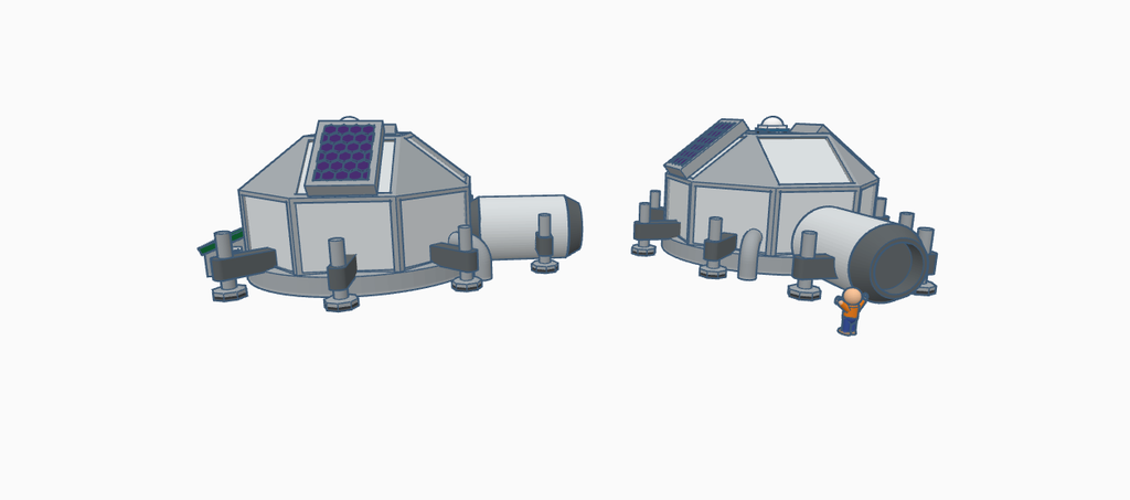Terraforming Mars With 3 Stages | Tinkercad Scene Design : 23 Steps ...