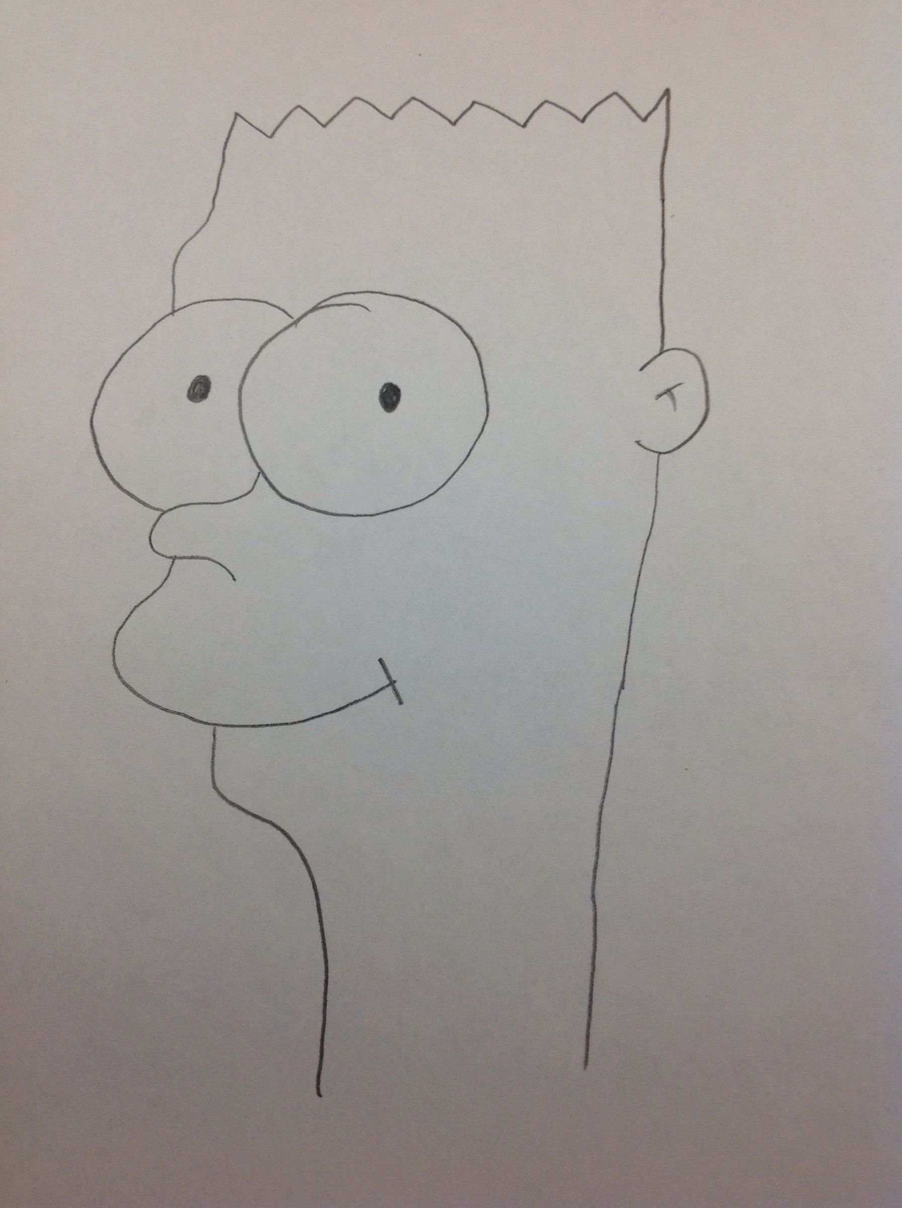 How to Draw Bart : 8 Steps - Instructables