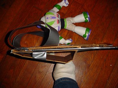 Cardboard Buzz Lightyear Jet Pack With Retractable Wings in 30 Minutes ...