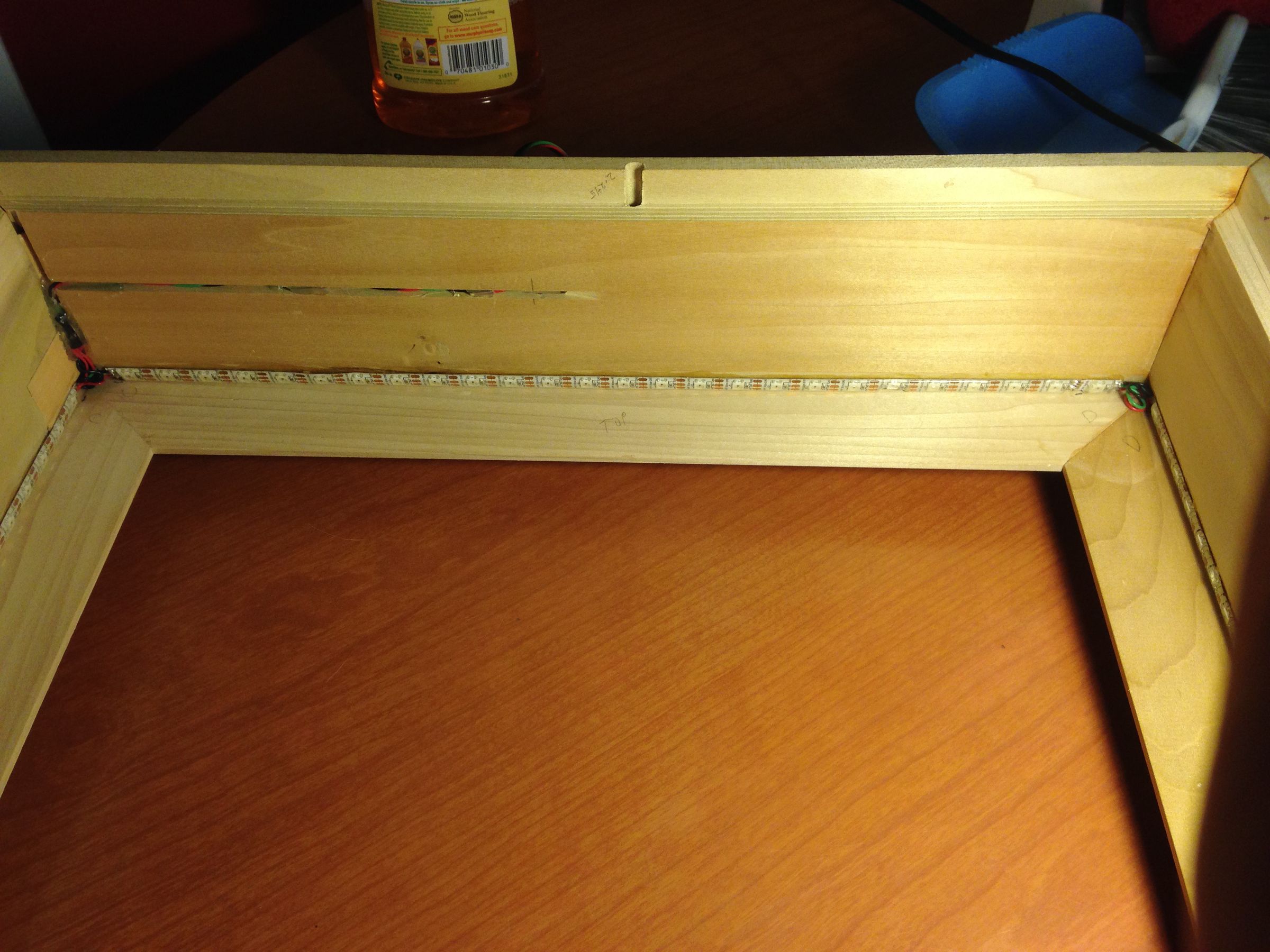 Dynamic LED Lighting Shadow Box and Frame for Art: : 16 Steps (with ...