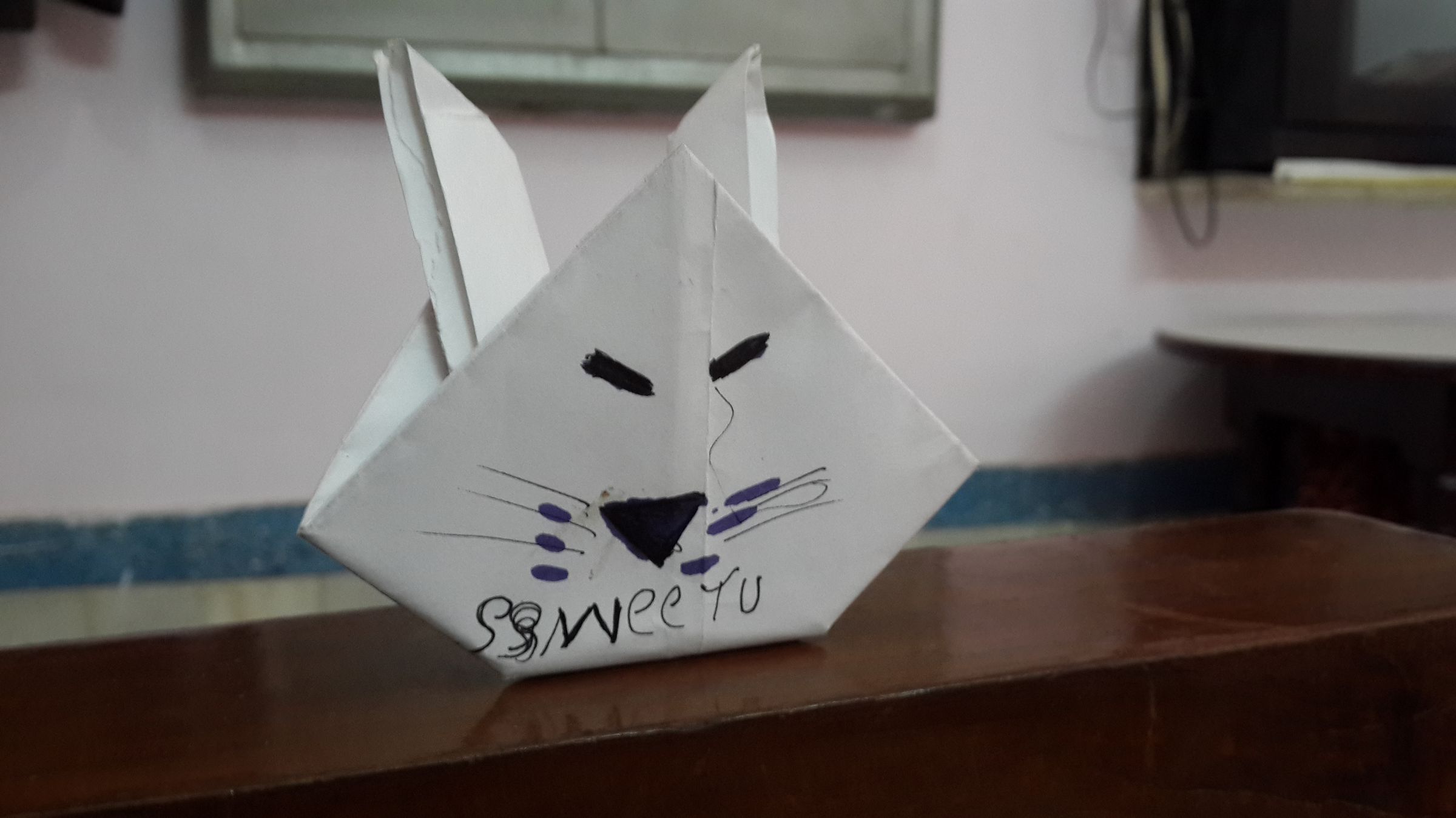 Origami Paper Rabbit - Easy Tutorial - DIY Crafts : 15 Steps (with ...