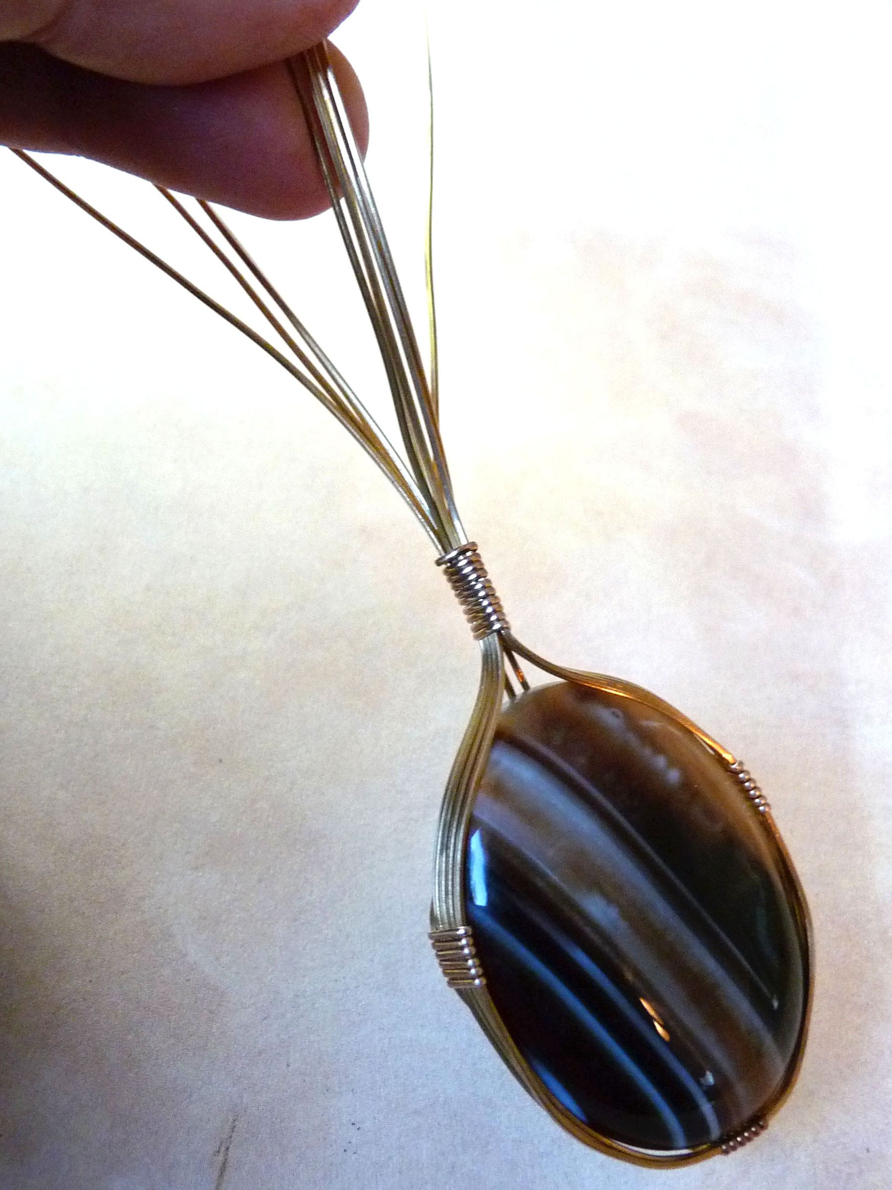 Wire Wrapped Pendant : 11 Steps (with Pictures) - Instructables