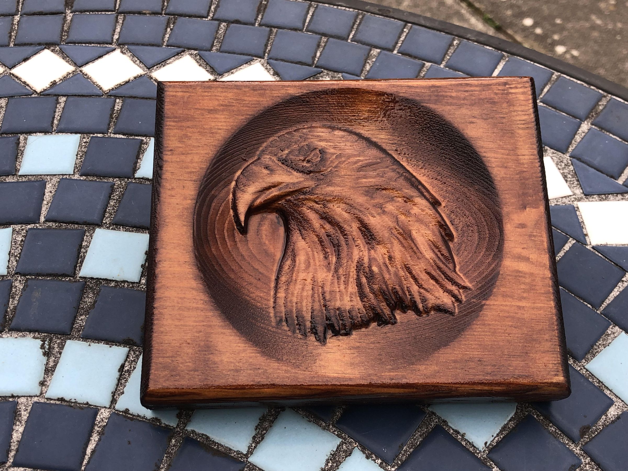 VCarve Eagles Head 3D First Attempt : 5 Steps (with Pictures ...
