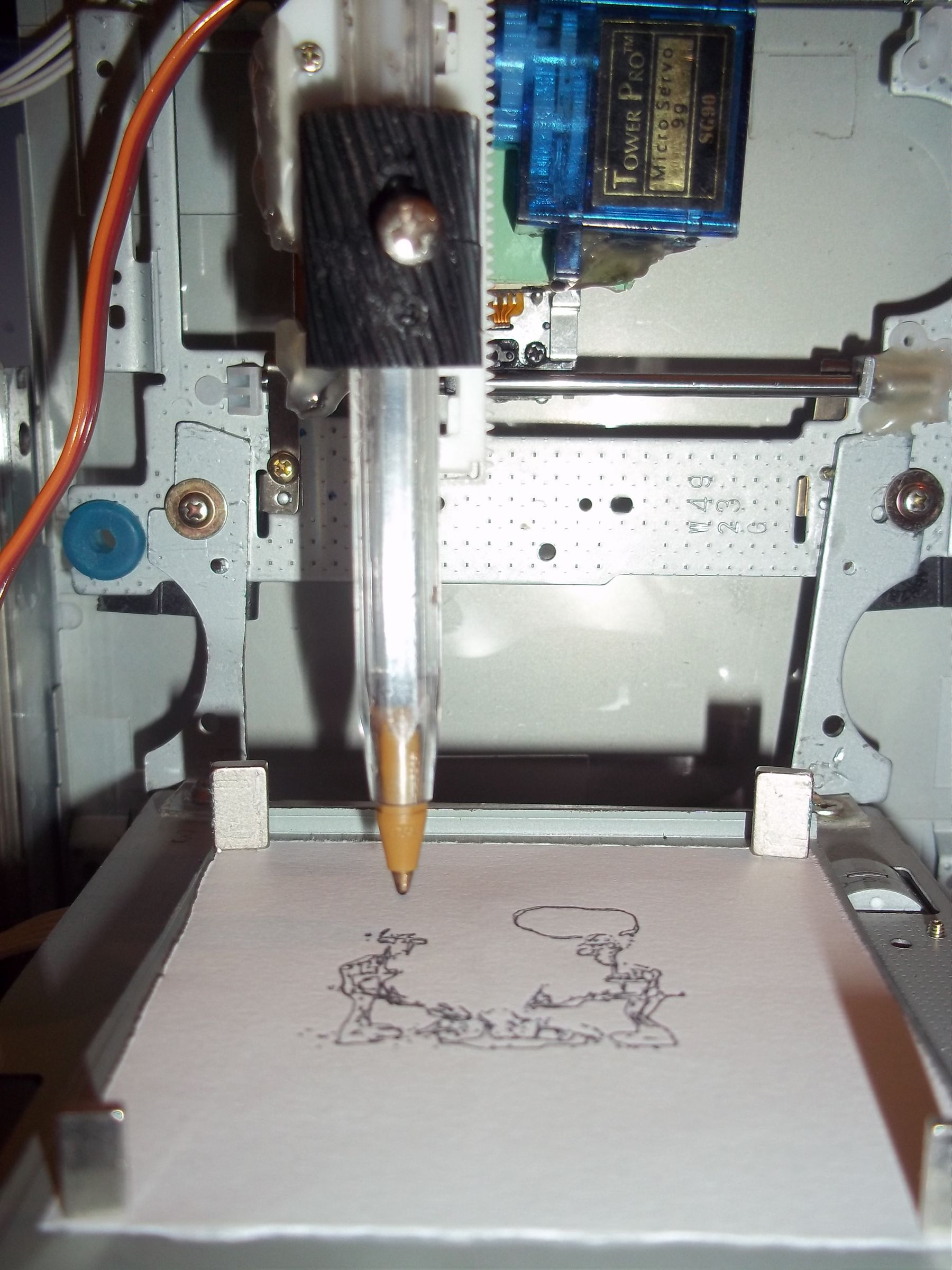 Mini CNC Machine Arduino Based & Adafruit Driver Motor L293D V1 & 2 ...