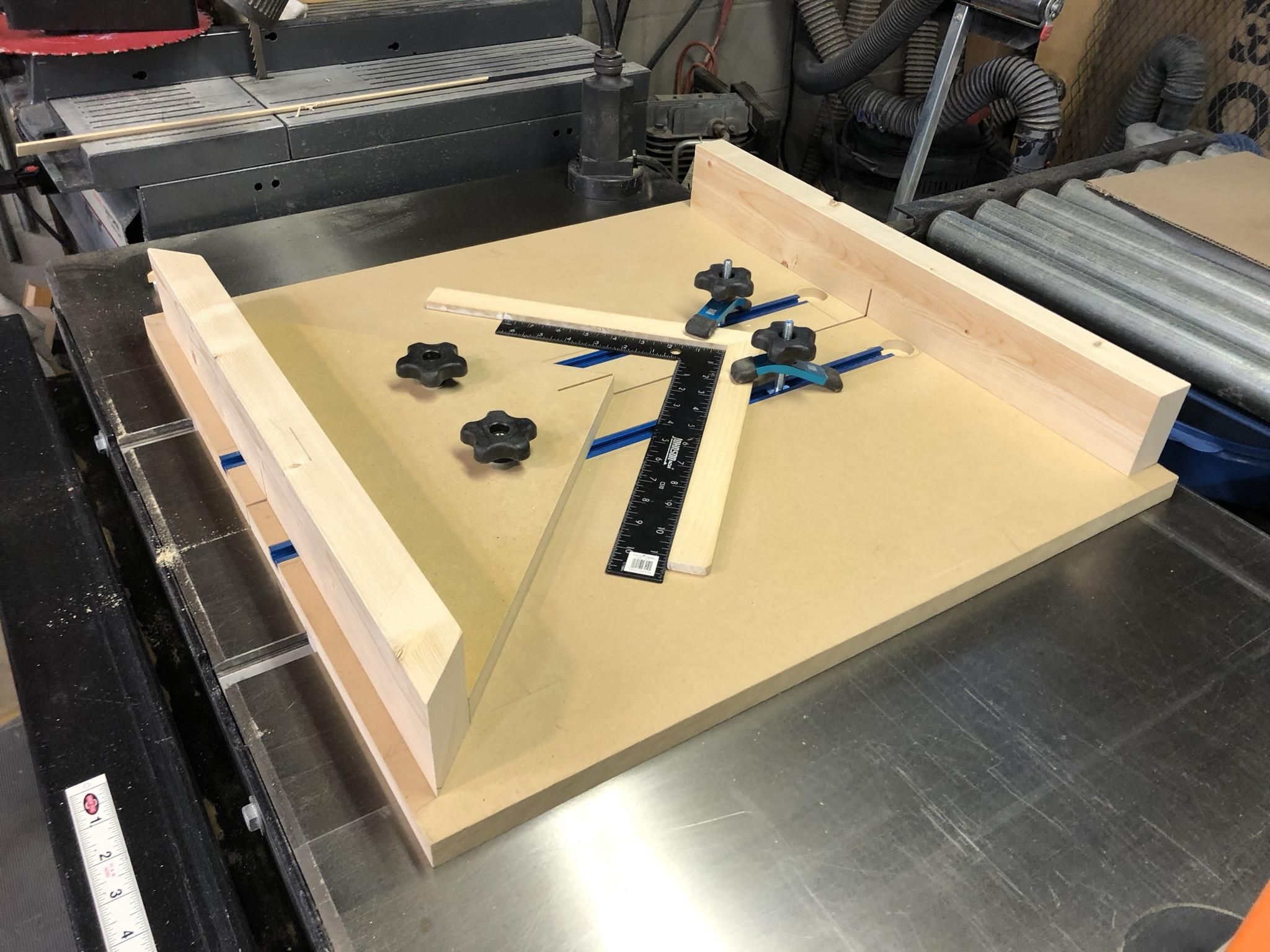 Table Saw Sled With Miter Accessory : 6 Steps (with Pictures ...