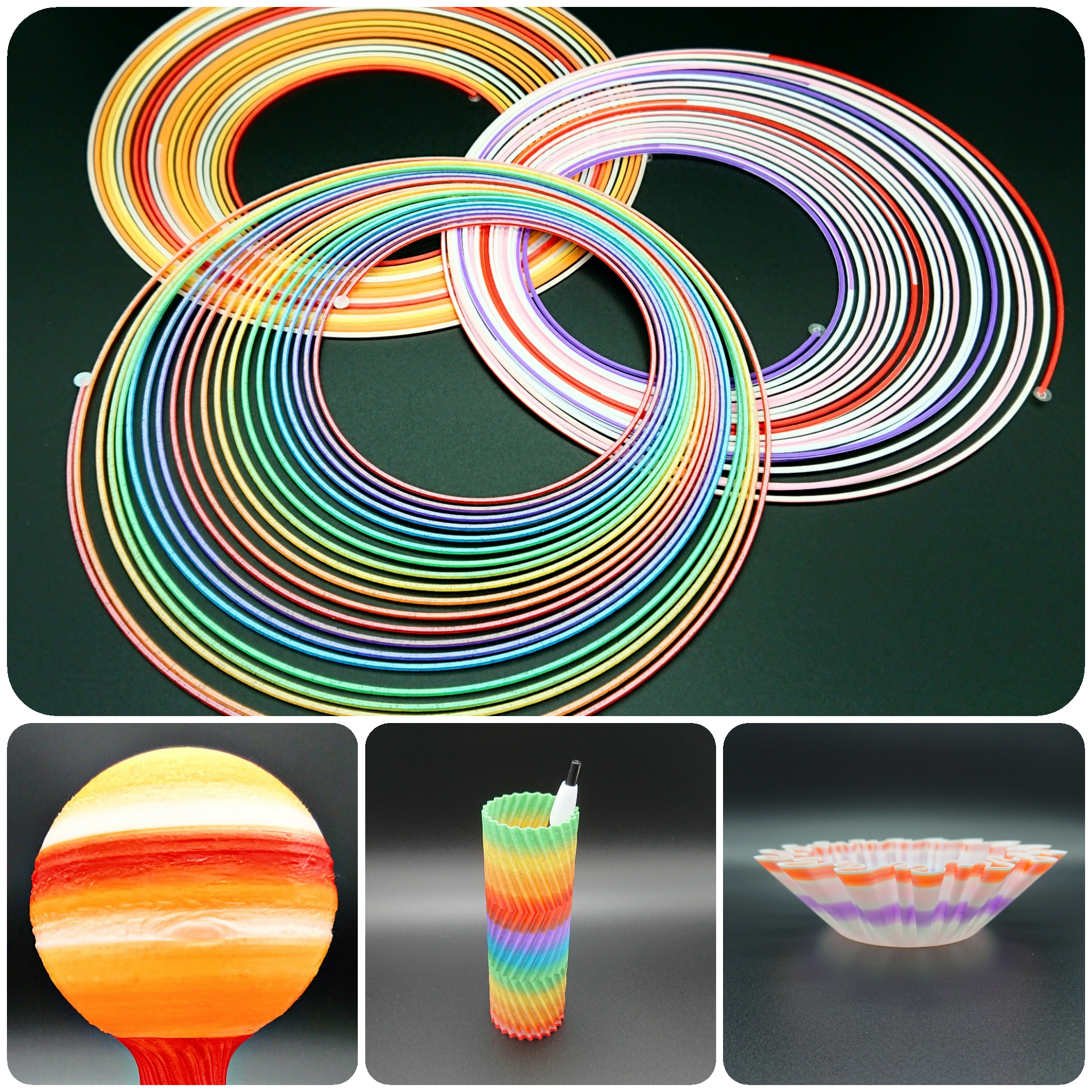 DIY Rainbow 3D Printing Filament : 6 Steps (with Pictures) - Instructables