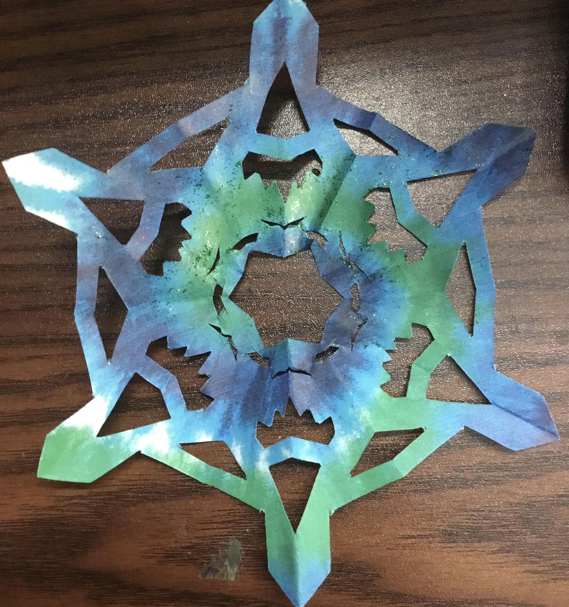 How to Make 6-Pointed Paper Snowflakes : 11 Steps (with Pictures ...