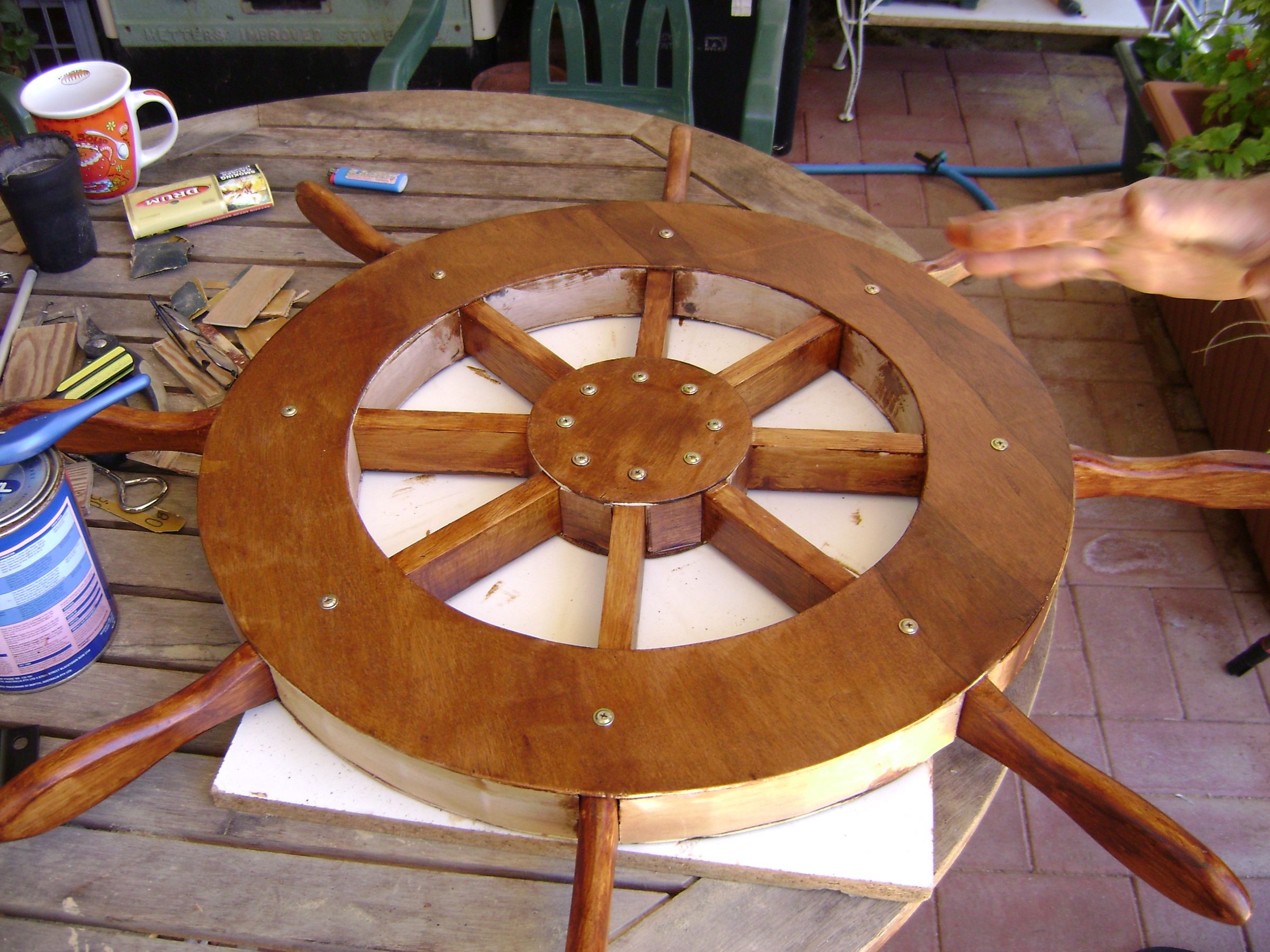 Ship's Helm : 20 Steps (with Pictures) - Instructables