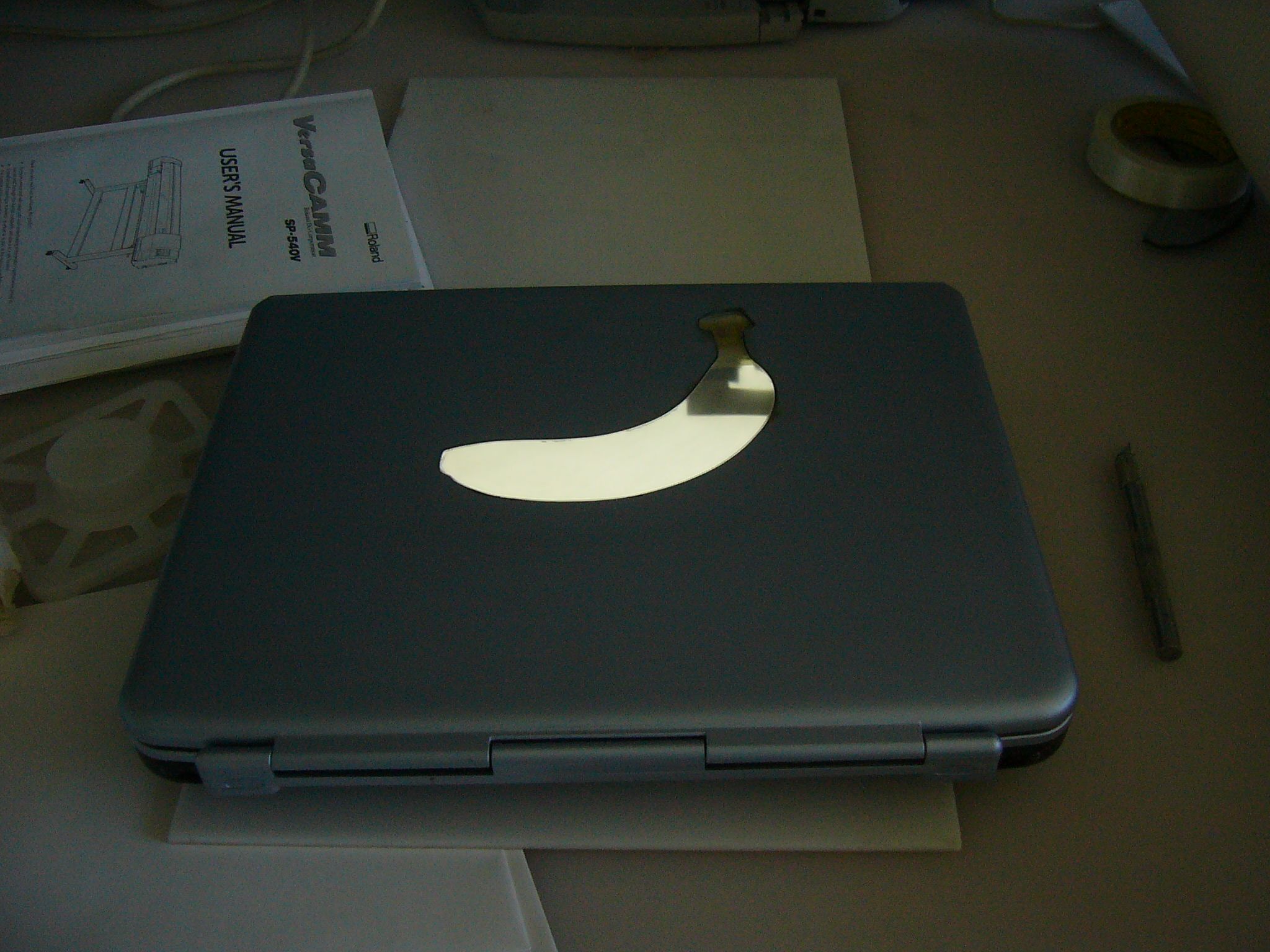 Banana PC - Custom Laptop Logo : 7 Steps (with Pictures) - Instructables