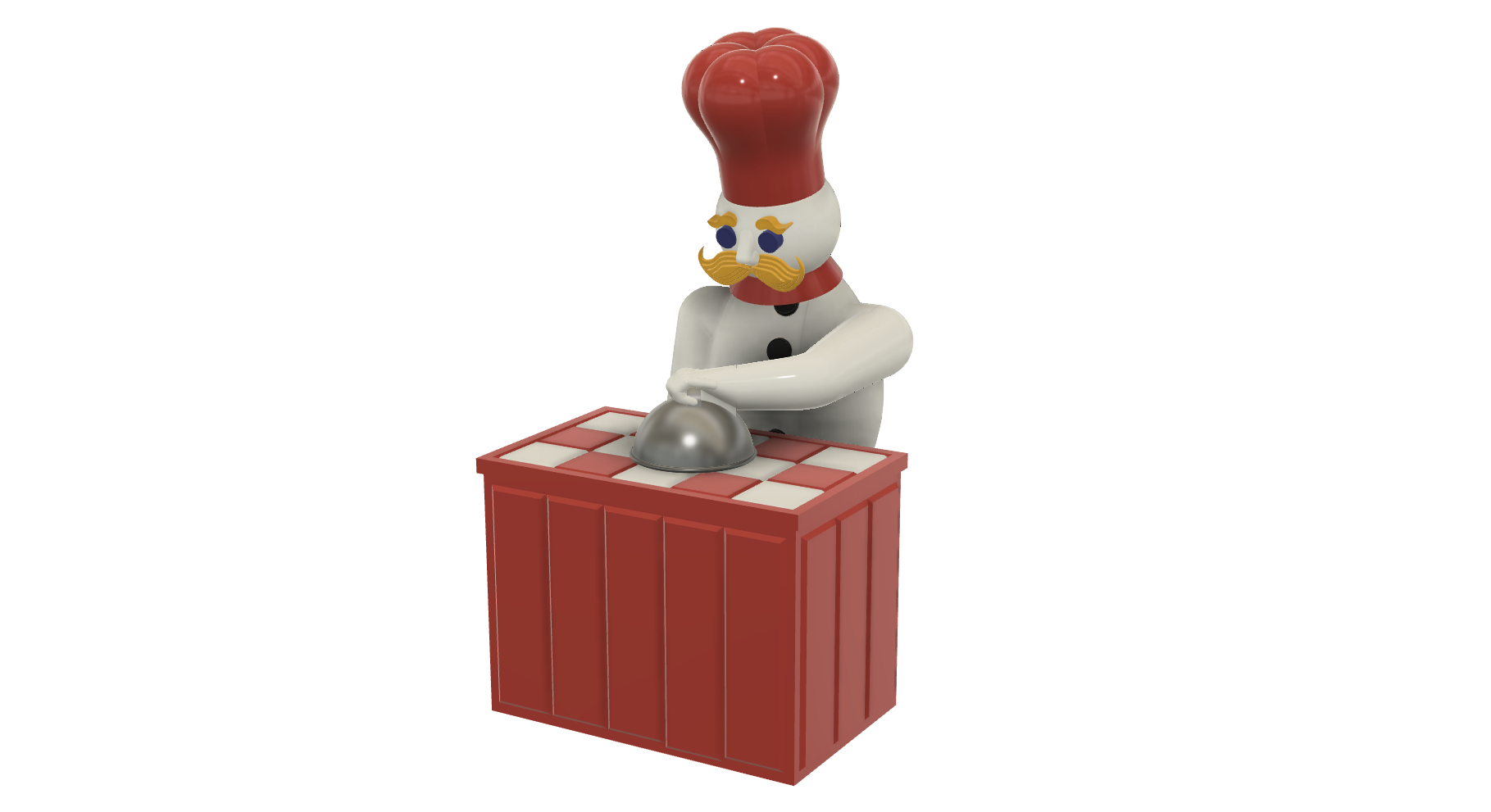 The "Magic Chef", a 3D Printed Automata. : 5 Steps (with Pictures ...