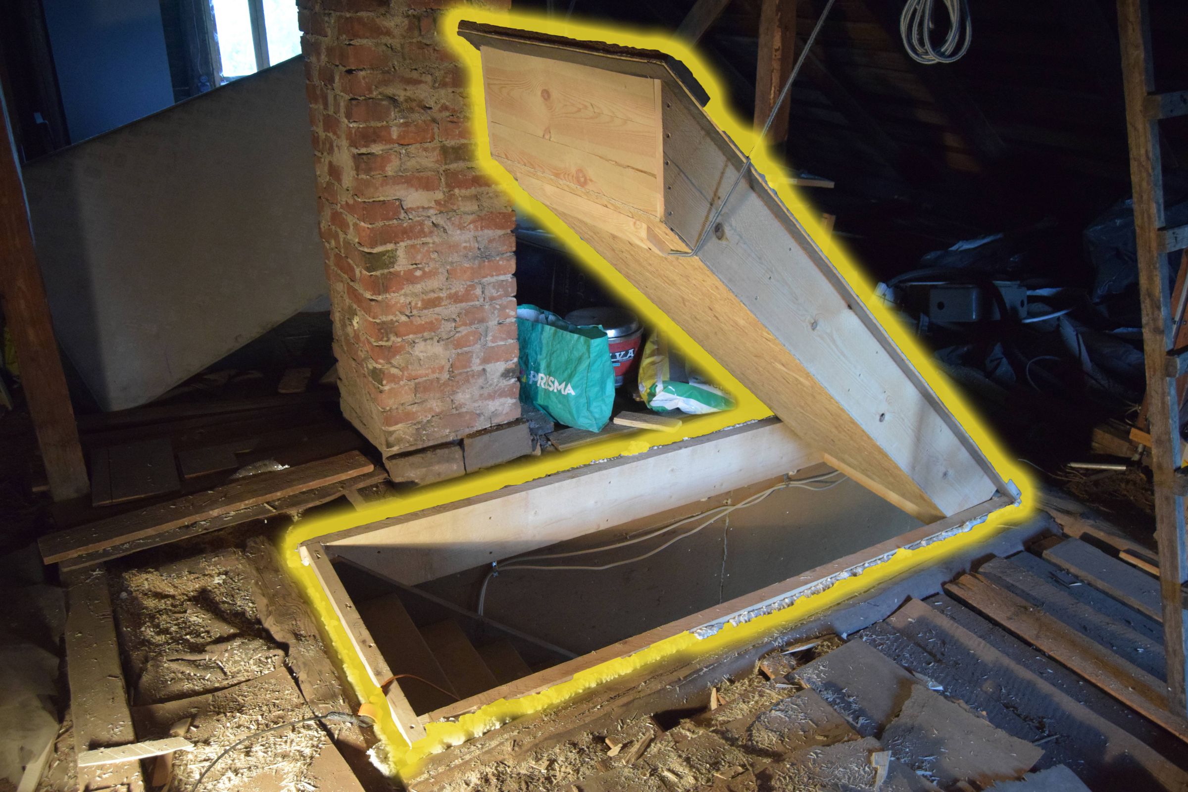 Insulated Attic Hatch : 5 Steps (with Pictures) - Instructables