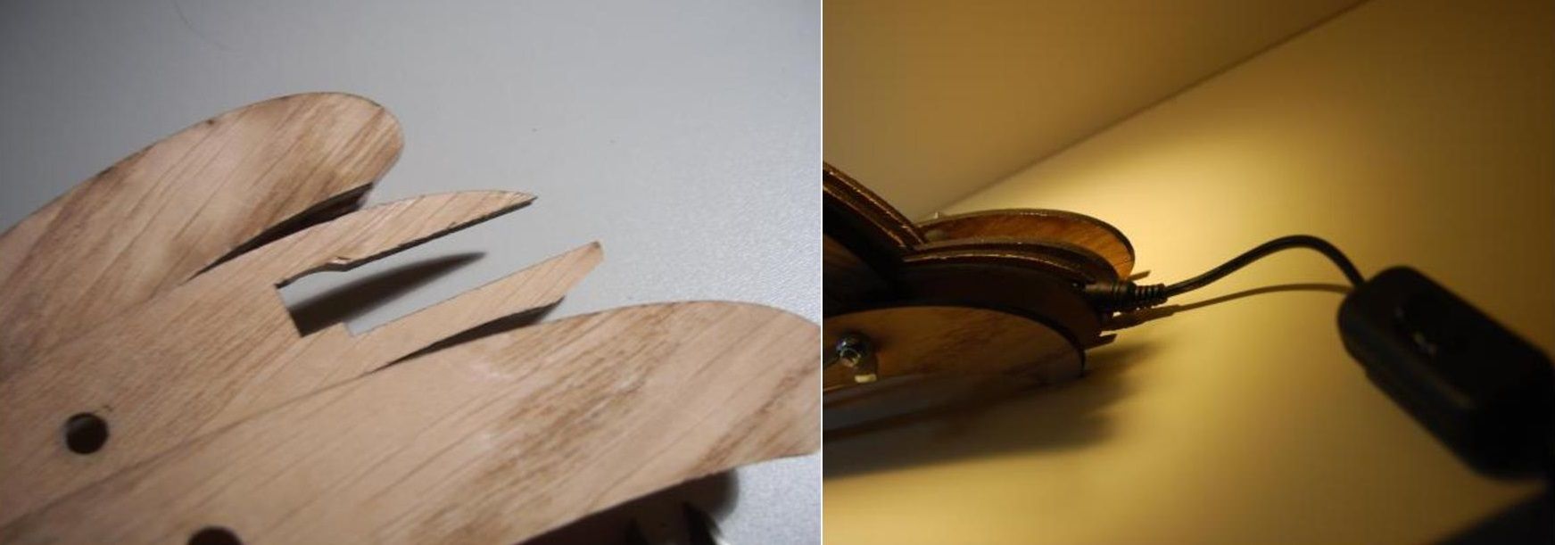 Laser-cut Desktop Lamp (LED) : 9 Steps (with Pictures) - Instructables