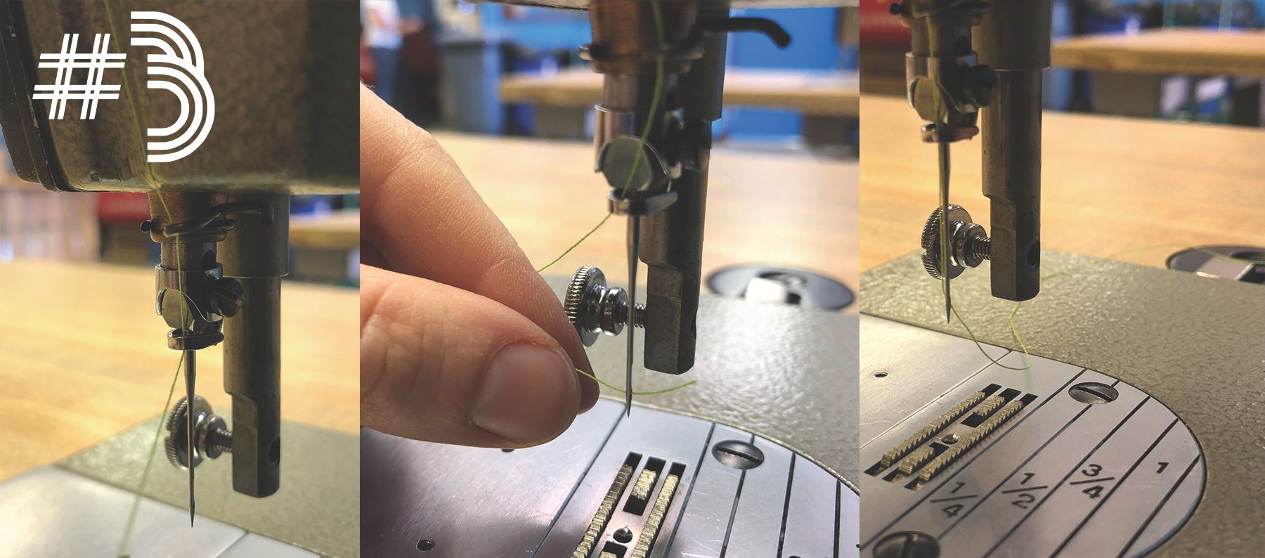 How to Thread a Juki Industrial Sewing Machine : 8 Steps (with Pictures ...