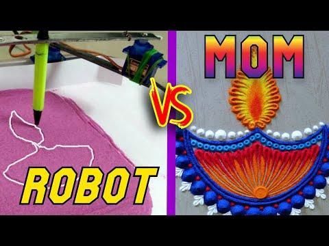 Rangoli Making Robot | Sand-Art Making Robot | Arduino Drawing Robot ...
