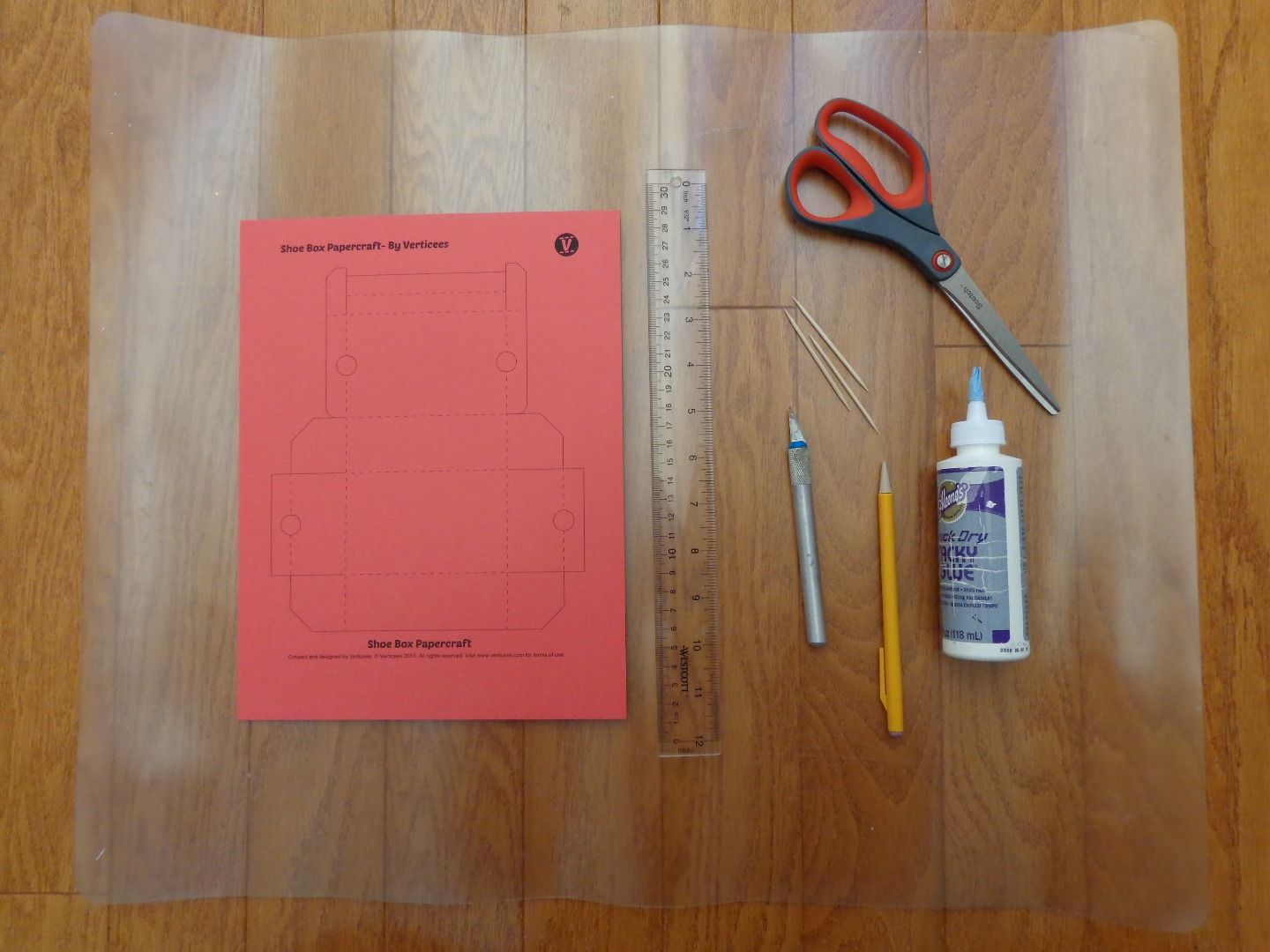 DIY Mini-Papercraft Shoe Box/Gift Box : 9 Steps (with Pictures ...