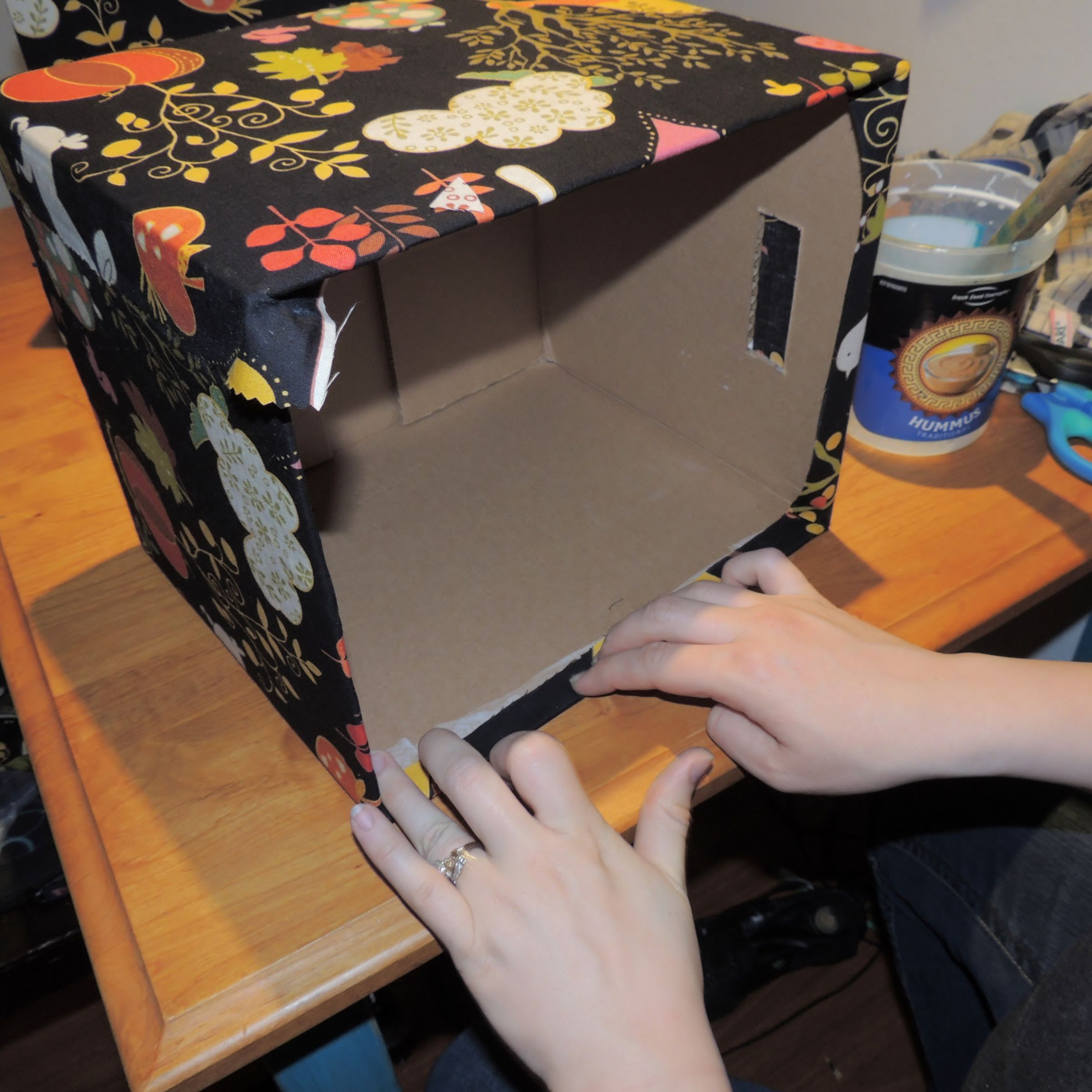 DIY Fabric Storage Boxes : 5 Steps (with Pictures) - Instructables