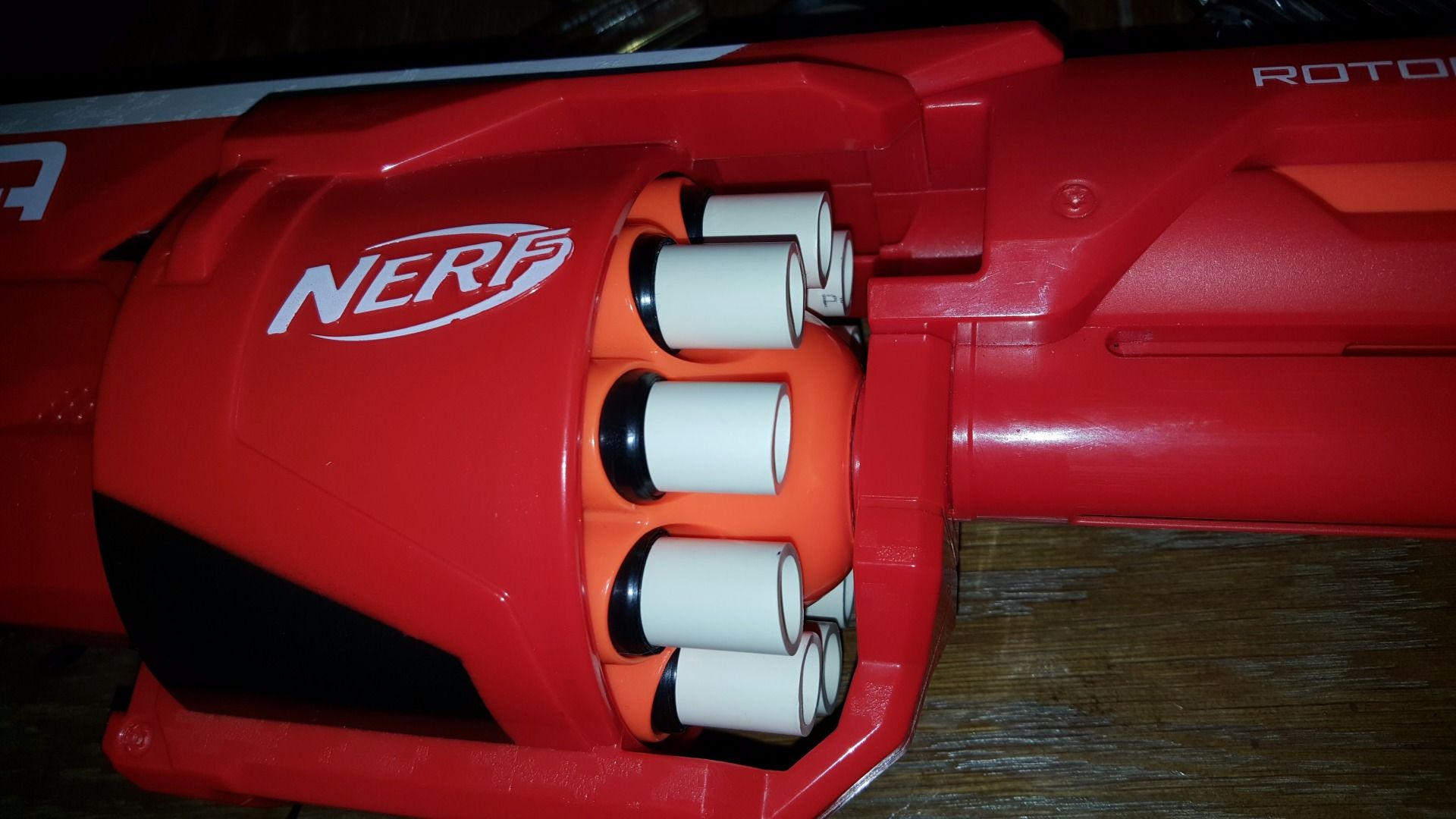 Modify Nerf Mega Rotofury to Shoot Elite Darts : 5 Steps - Instructables