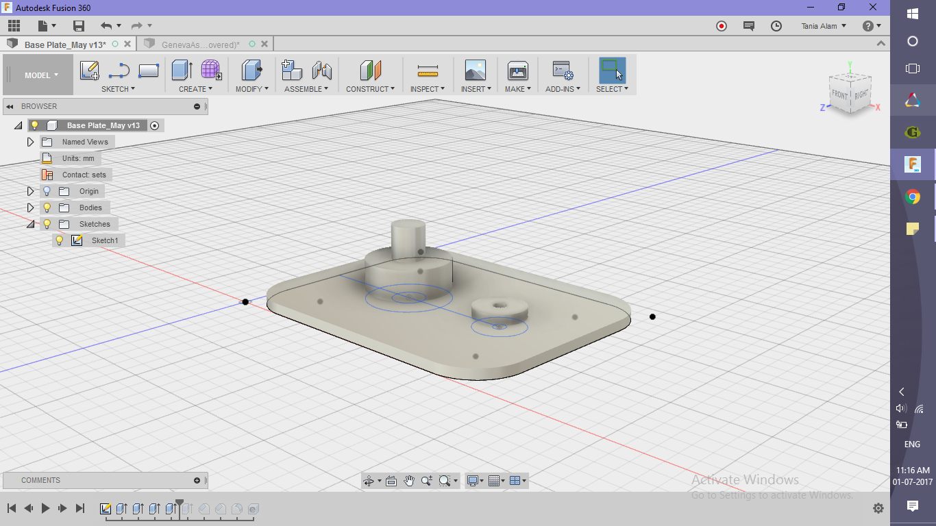 Using Fusion 360 to Understand the Geneva Mechanism : 8 Steps ...