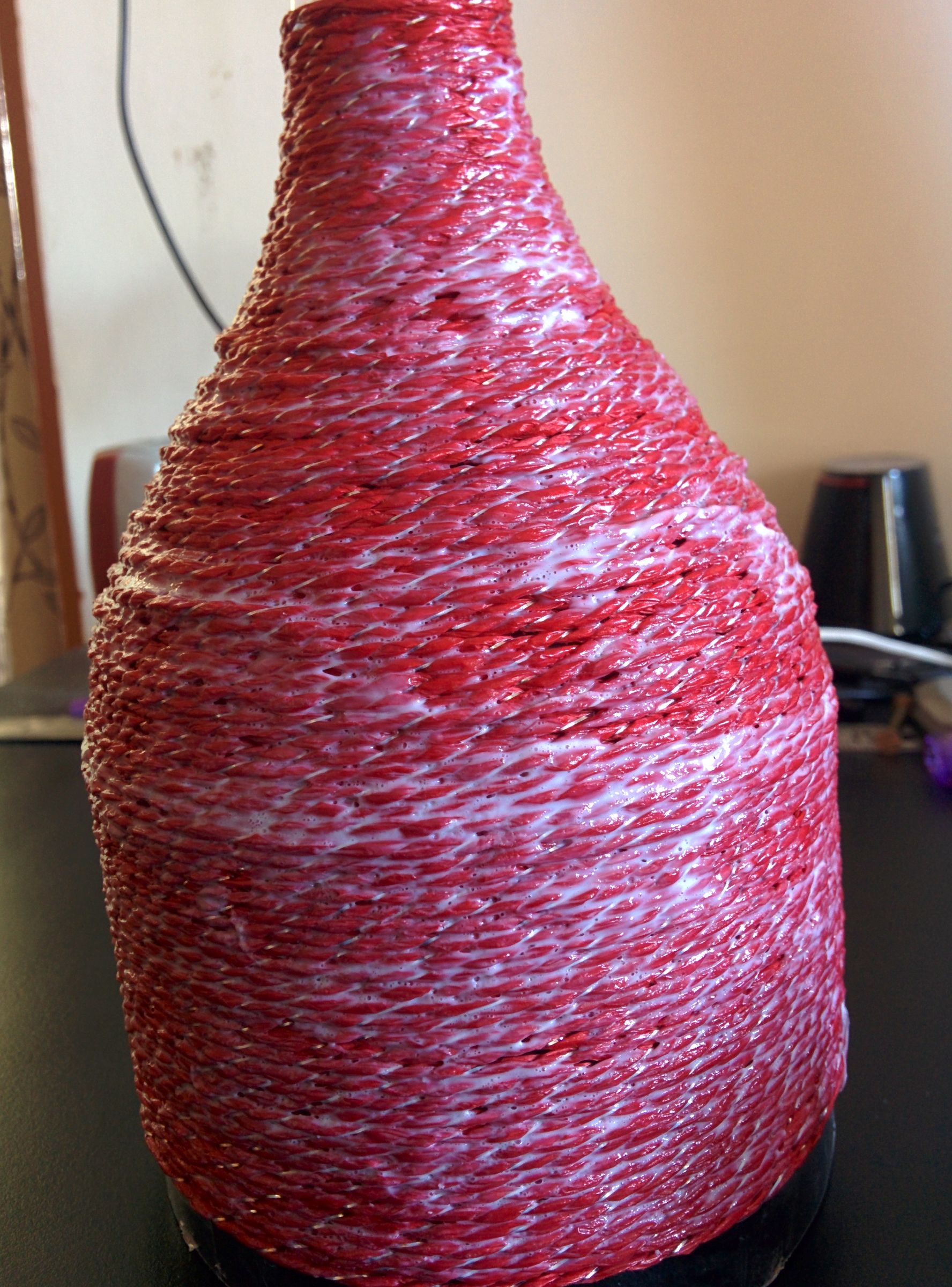 Designer Paper Yarn Lamp : 6 Steps (with Pictures) - Instructables