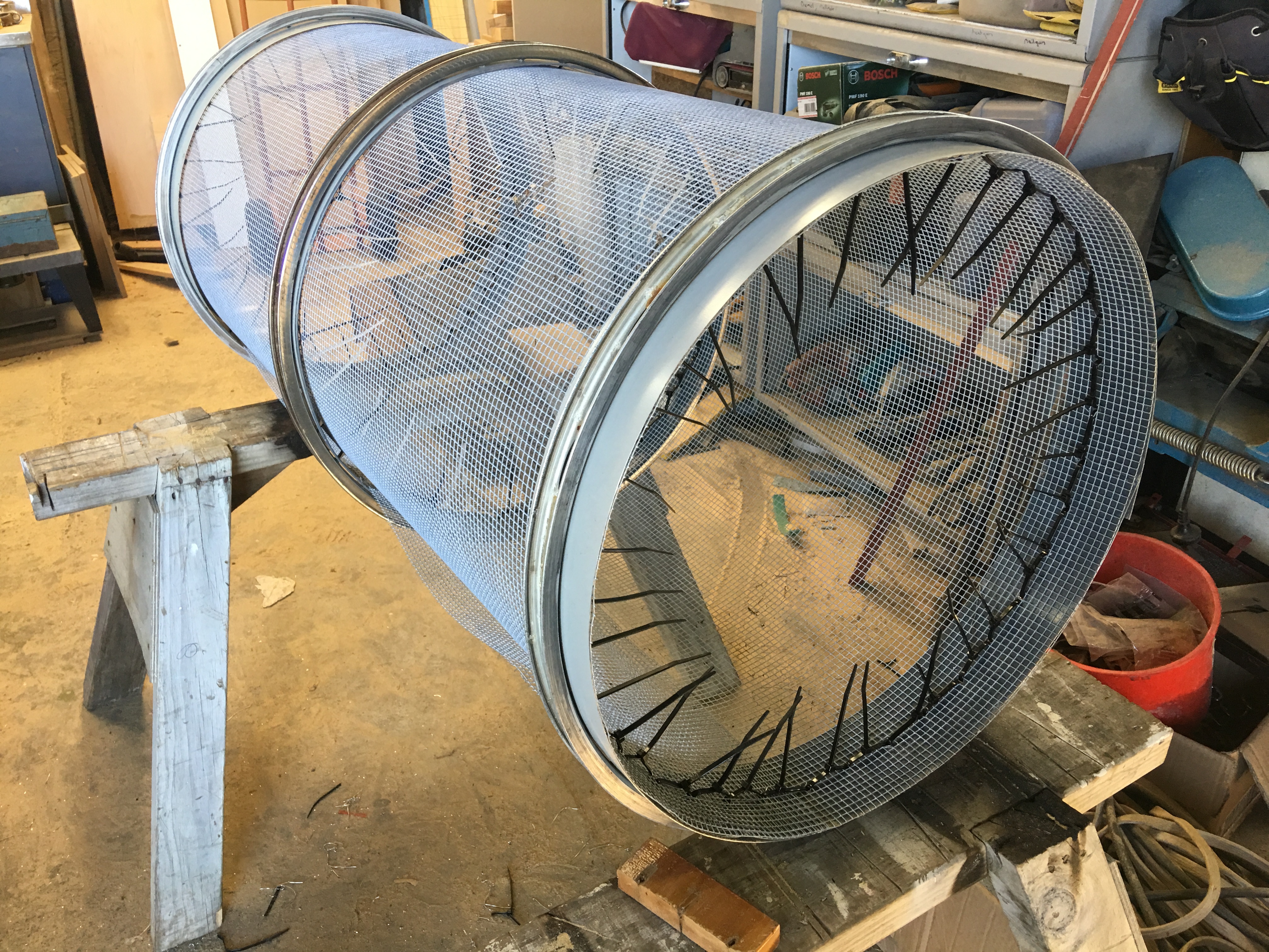 Building a Soil Sifter / Rotary Trommel : 7 Steps (with Pictures ...