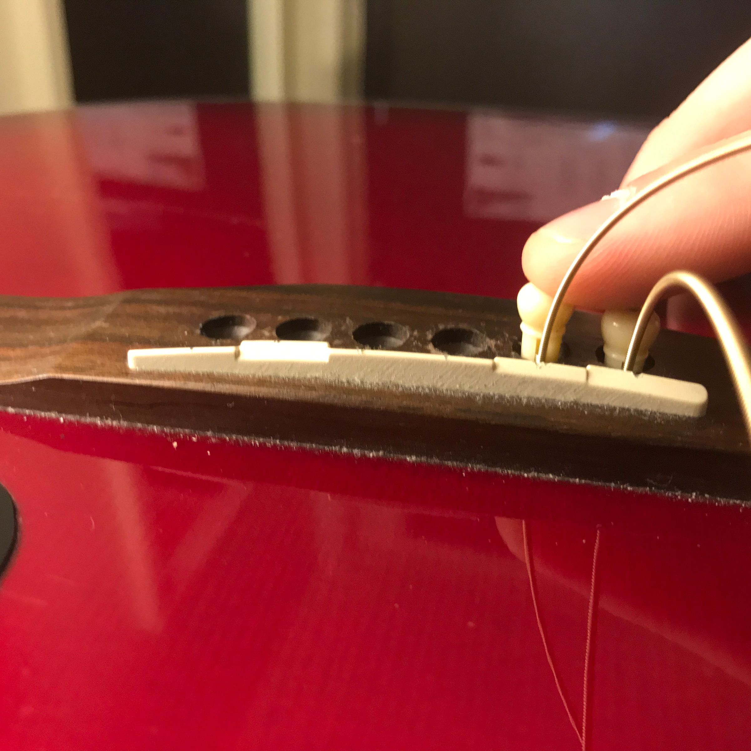 How to String a Steel-String Acoustic Guitar : 11 Steps (with Pictures ...