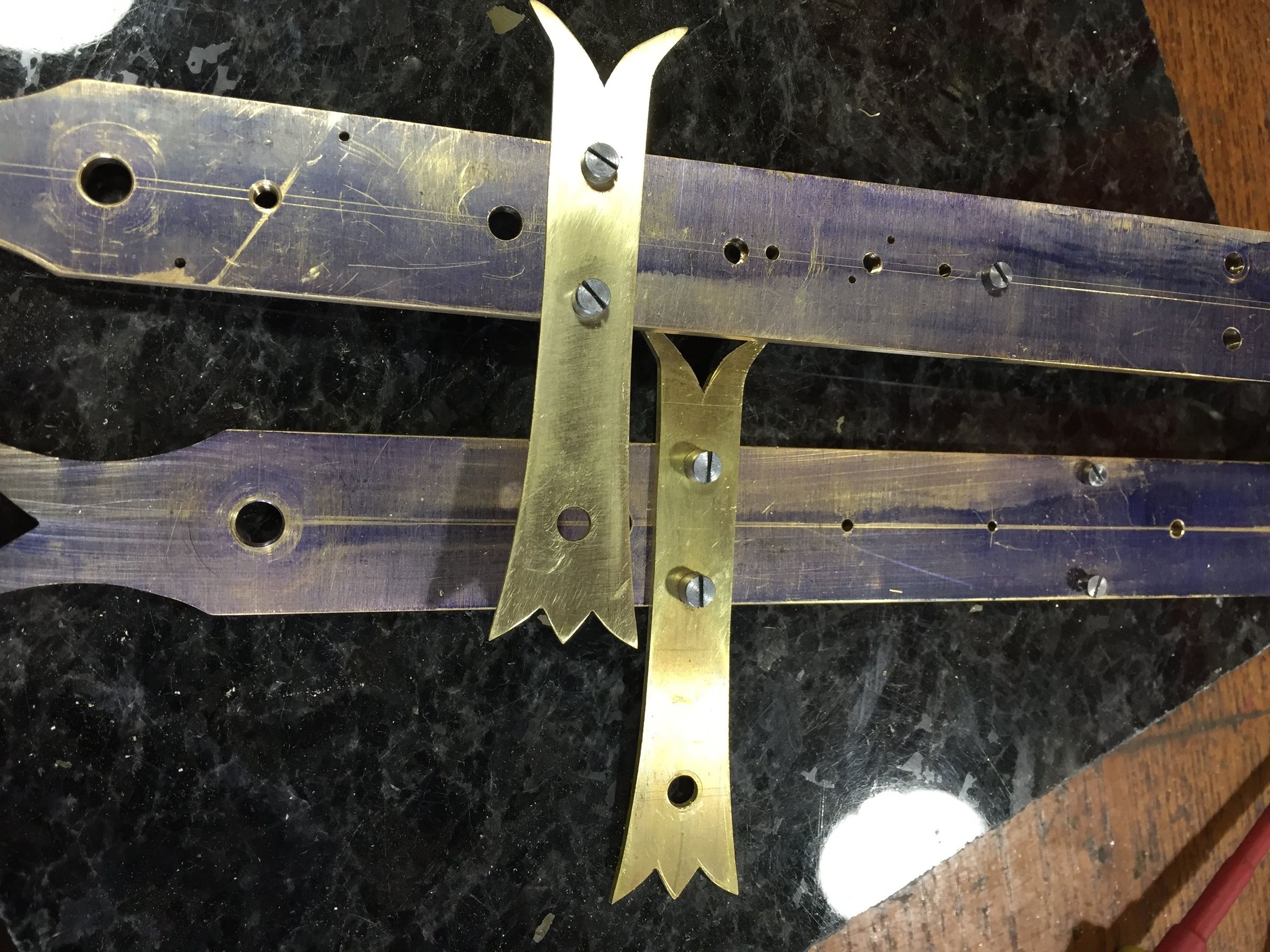Making a Wall Hanging Brass Mechanical Alarm Clock in the Home Machine ...