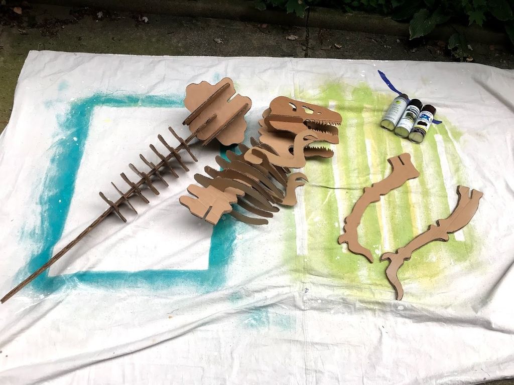 Build a 6'-0" Tall Wooden T-Rex Model : 7 Steps (with Pictures ...