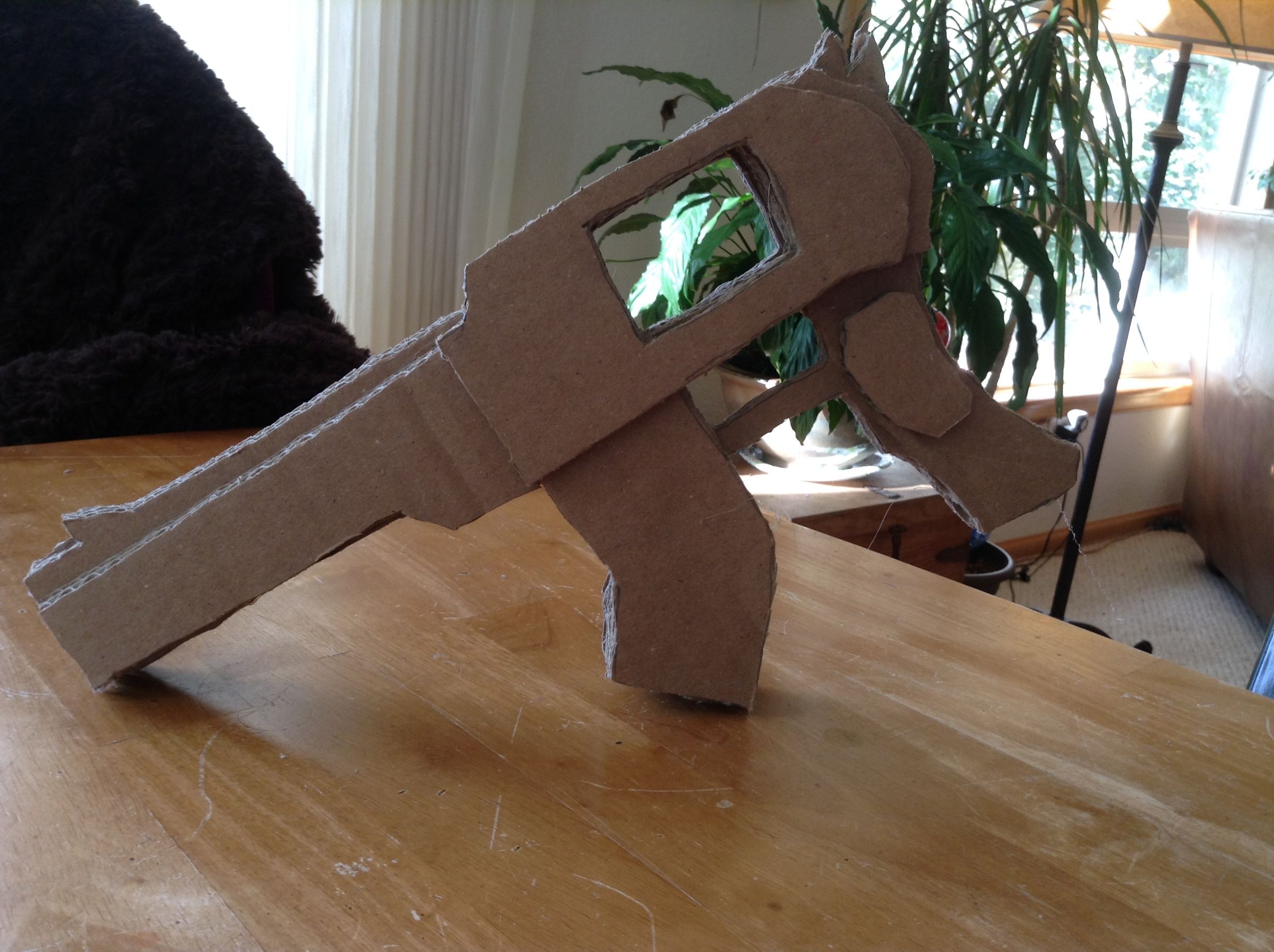 3D Cardboard Gun Model : 10 Steps (with Pictures) - Instructables