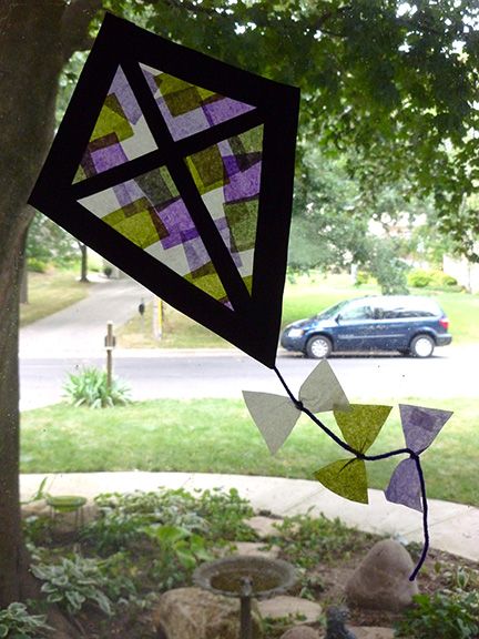 "Stained Glass" Kite : 5 Steps (with Pictures) - Instructables