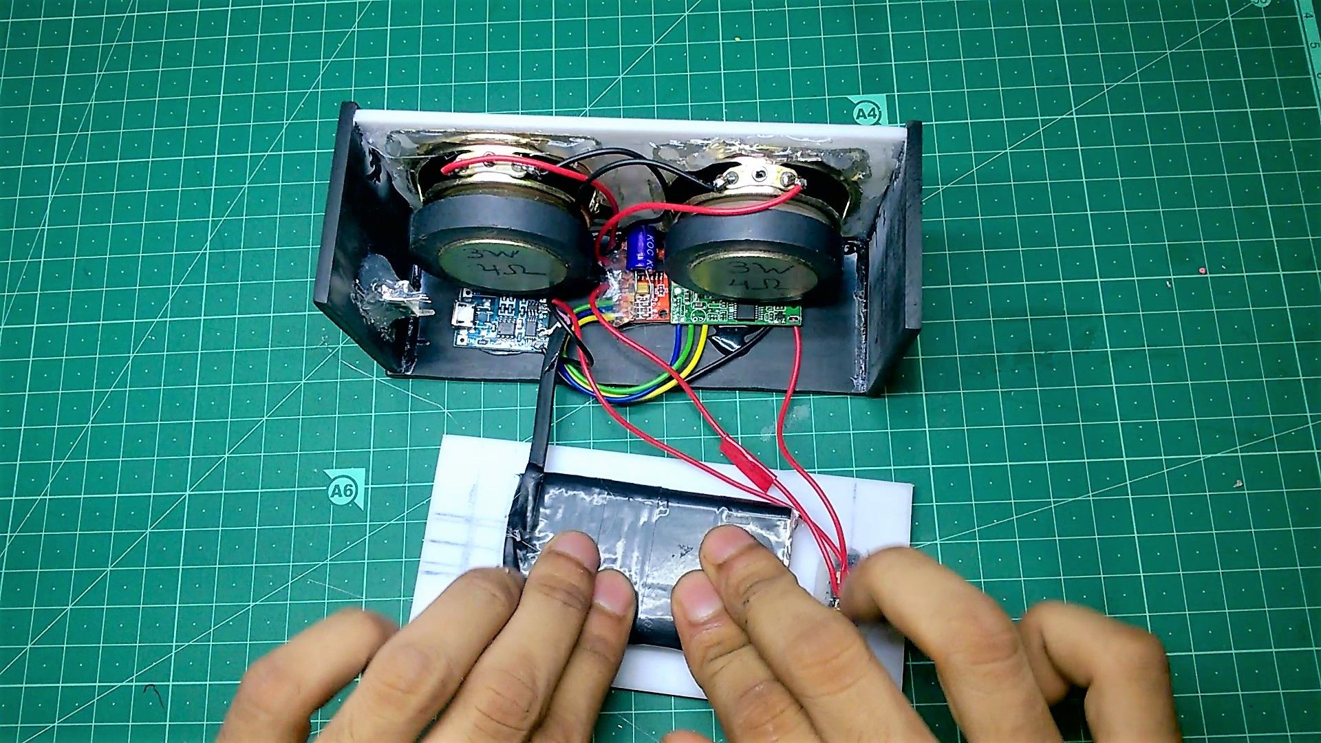DIY Portable and Powerful Bluetooth Speaker : 11 Steps (with Pictures ...