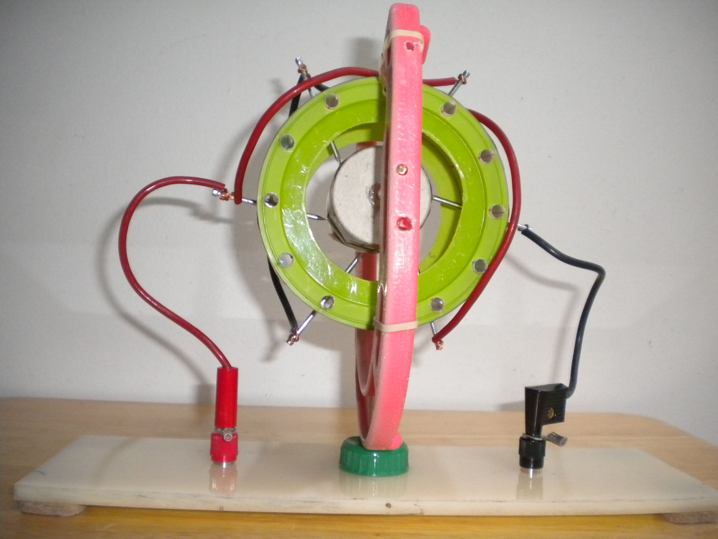 Steam Punk Themed Electrostatic Motor : 13 Steps (with Pictures ...