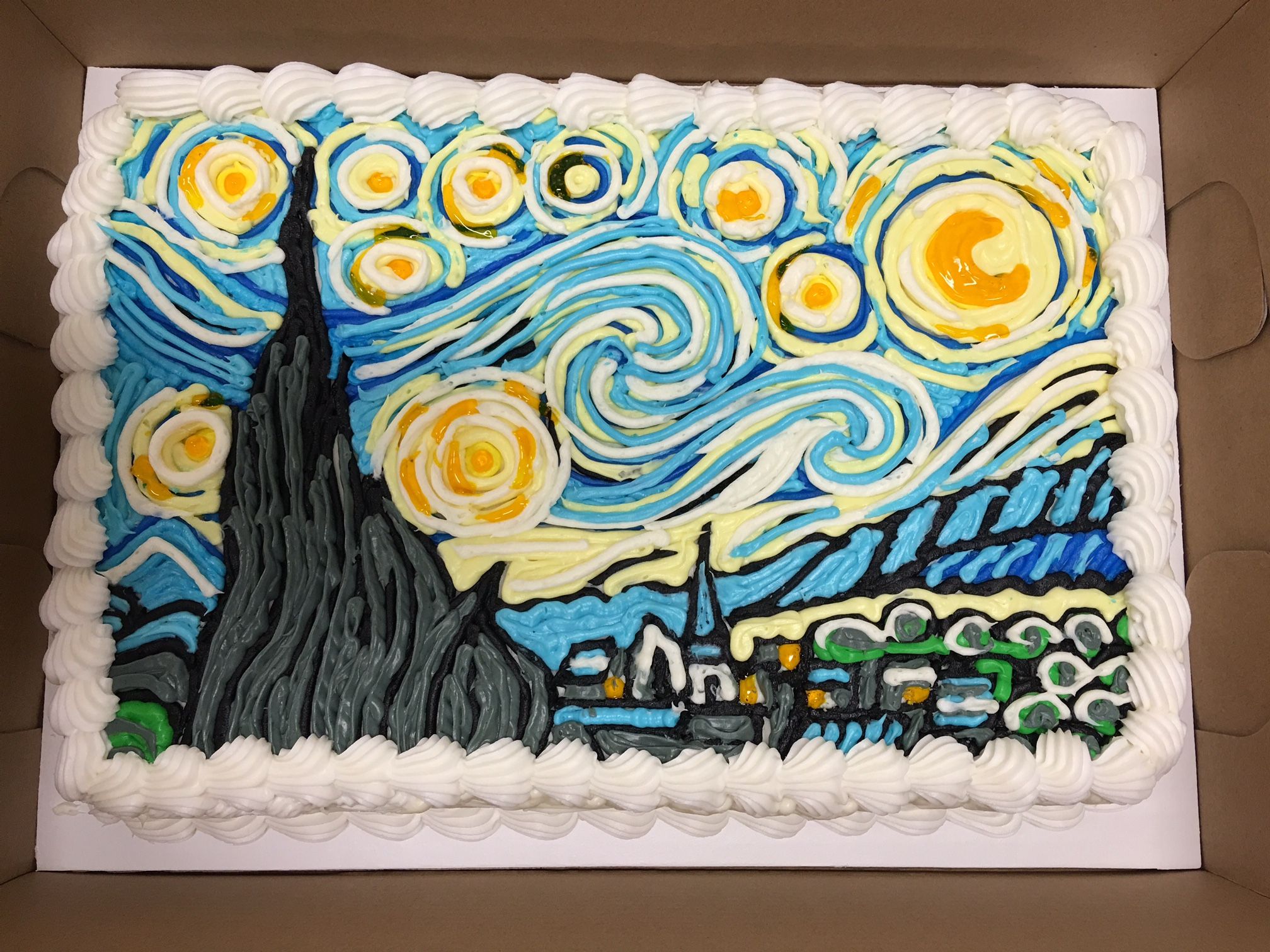 Starry Night Cake : 9 Steps (with Pictures) - Instructables
