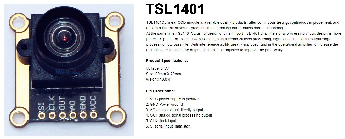 Arduino Spectroscope With TSL1401 and Display : 4 Steps - Instructables
