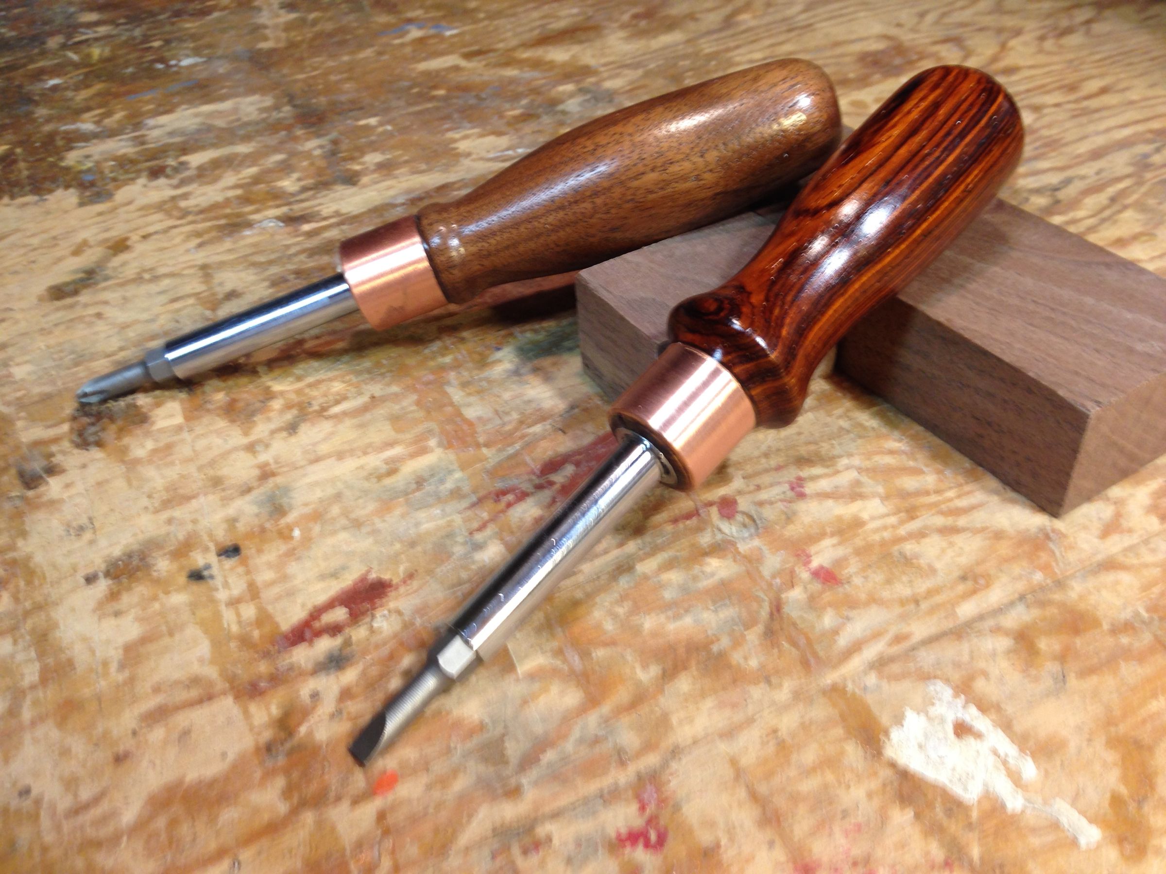 How to Make Wooden Screw Driver Handles - Instructables