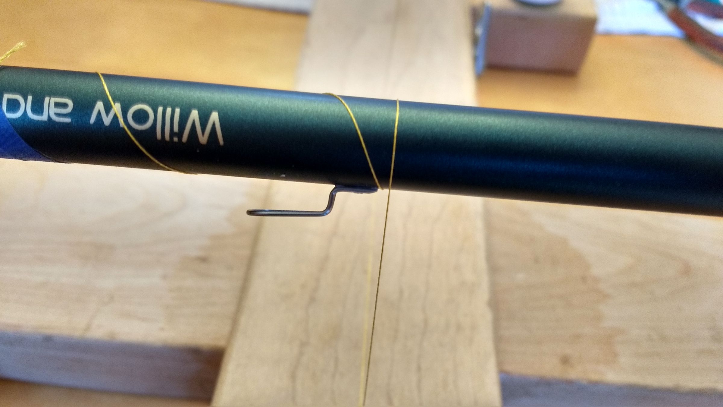 Tenkara Fishing Rod Line Keeper/Line Management Solution : 6 Steps ...